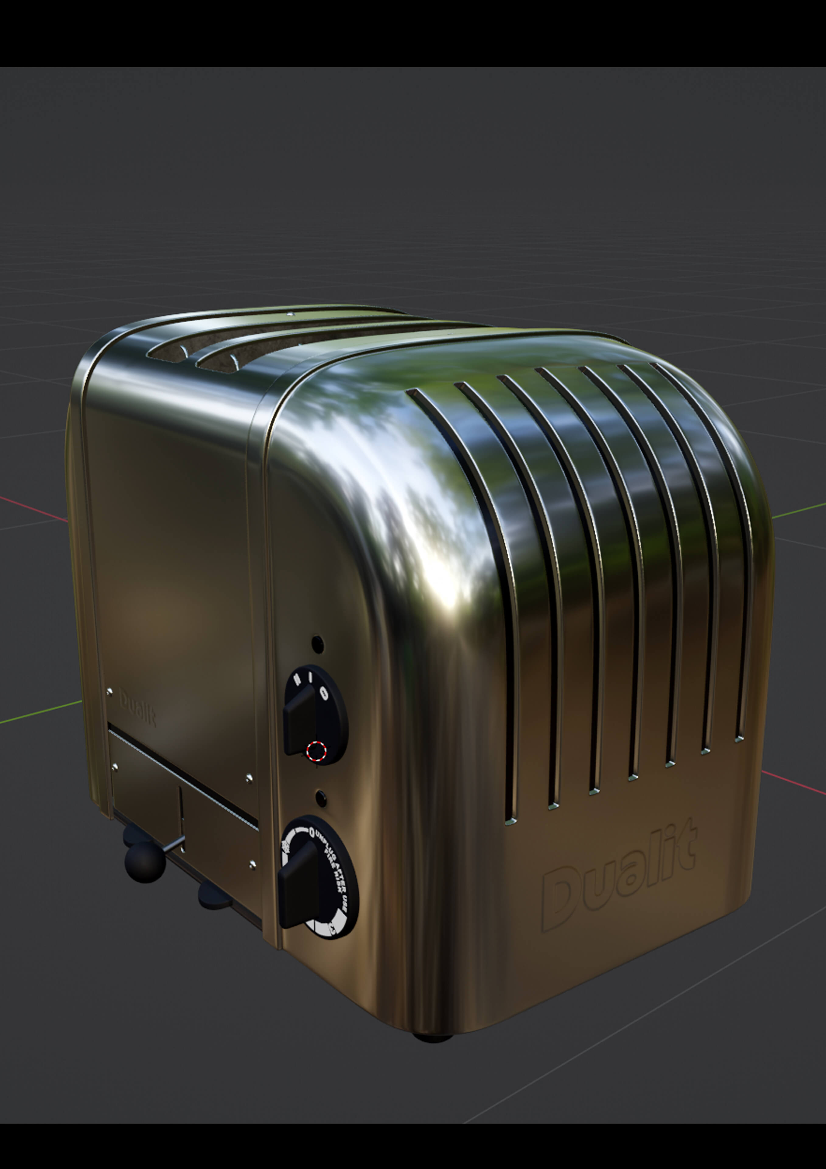 Toaster Mesh Model by BsTen