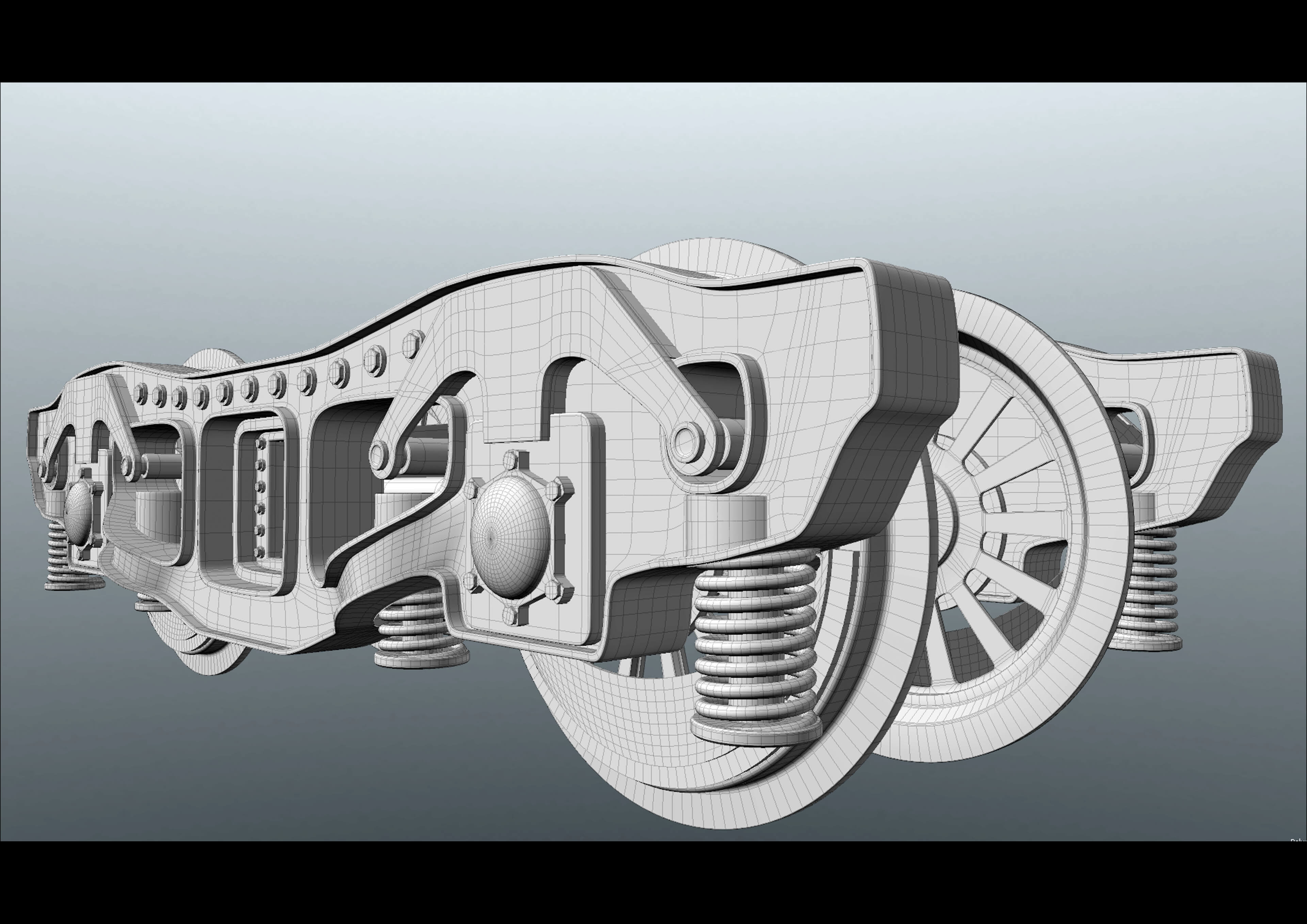 Train Engeneering Part - 3D Model by BsTen