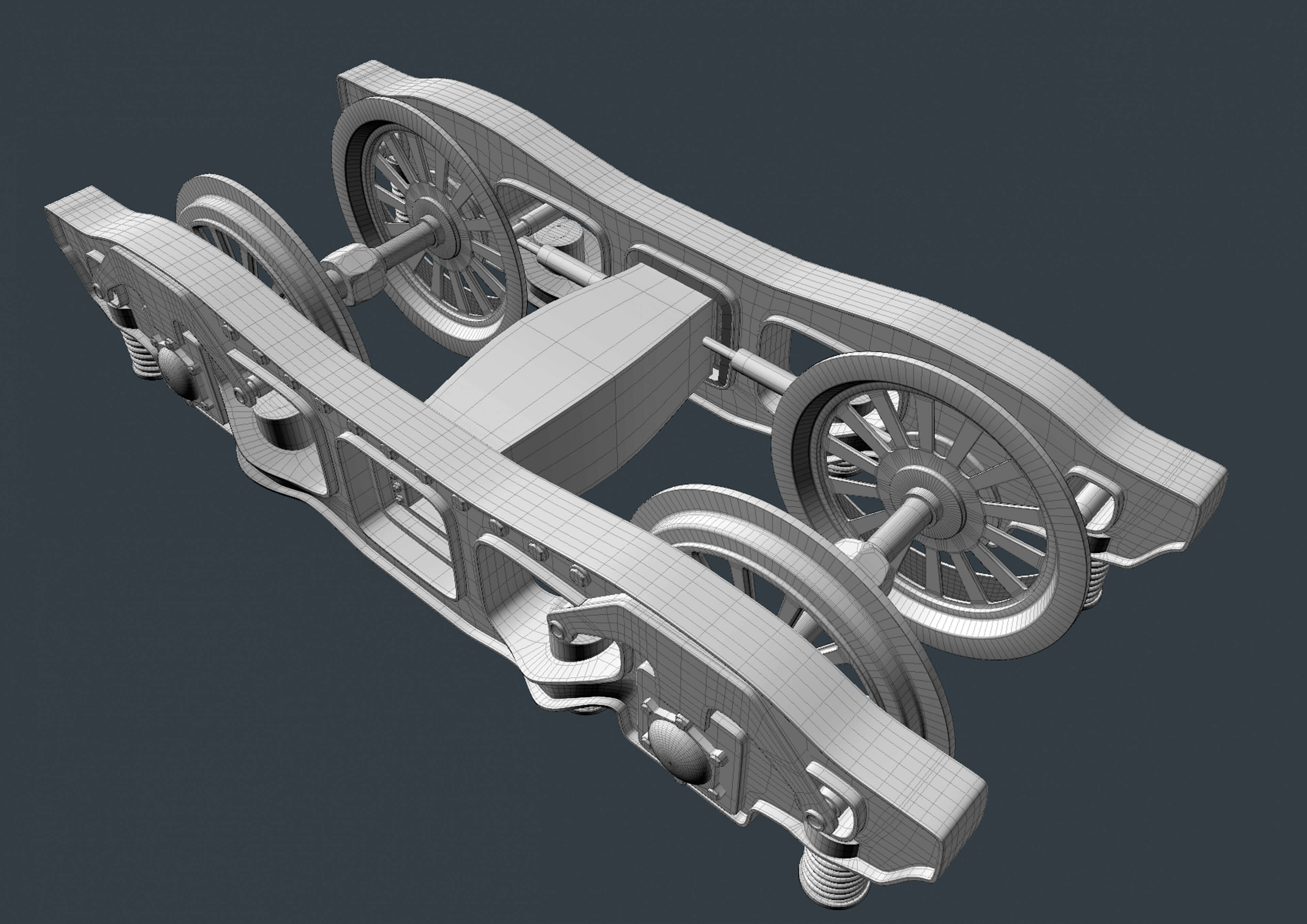 Train Engeneering Part - 3D Model by BsTen