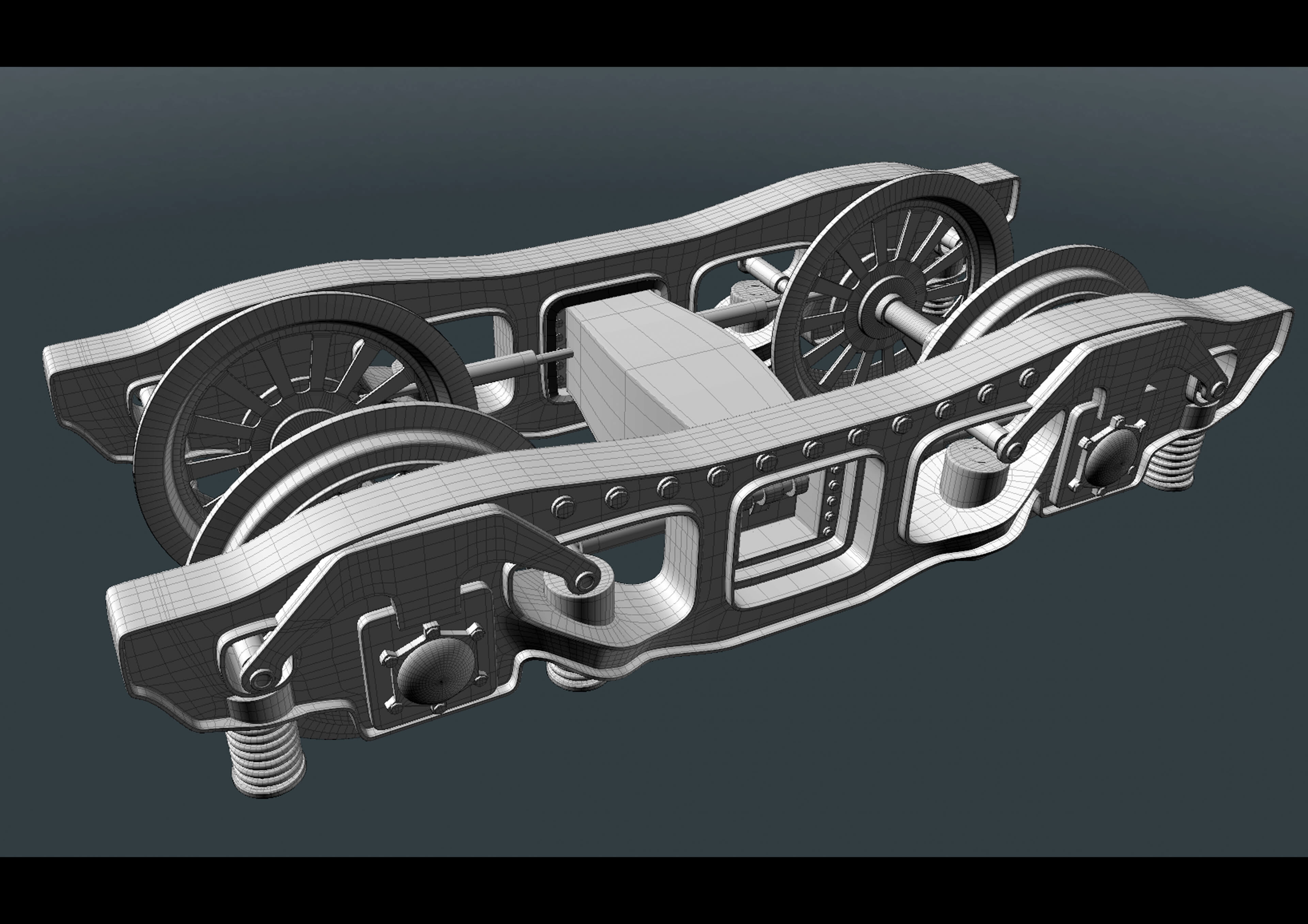 Train Engeneering Part - 3D Model by BsTen