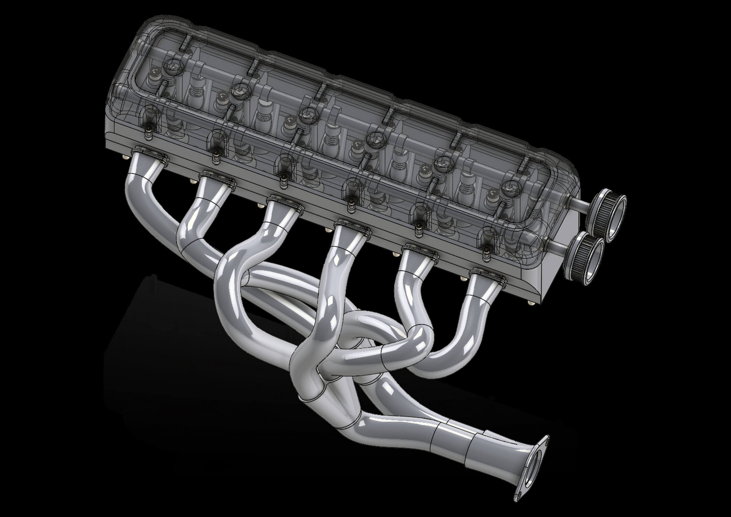 V12 Engine - 3D Model by BsTen