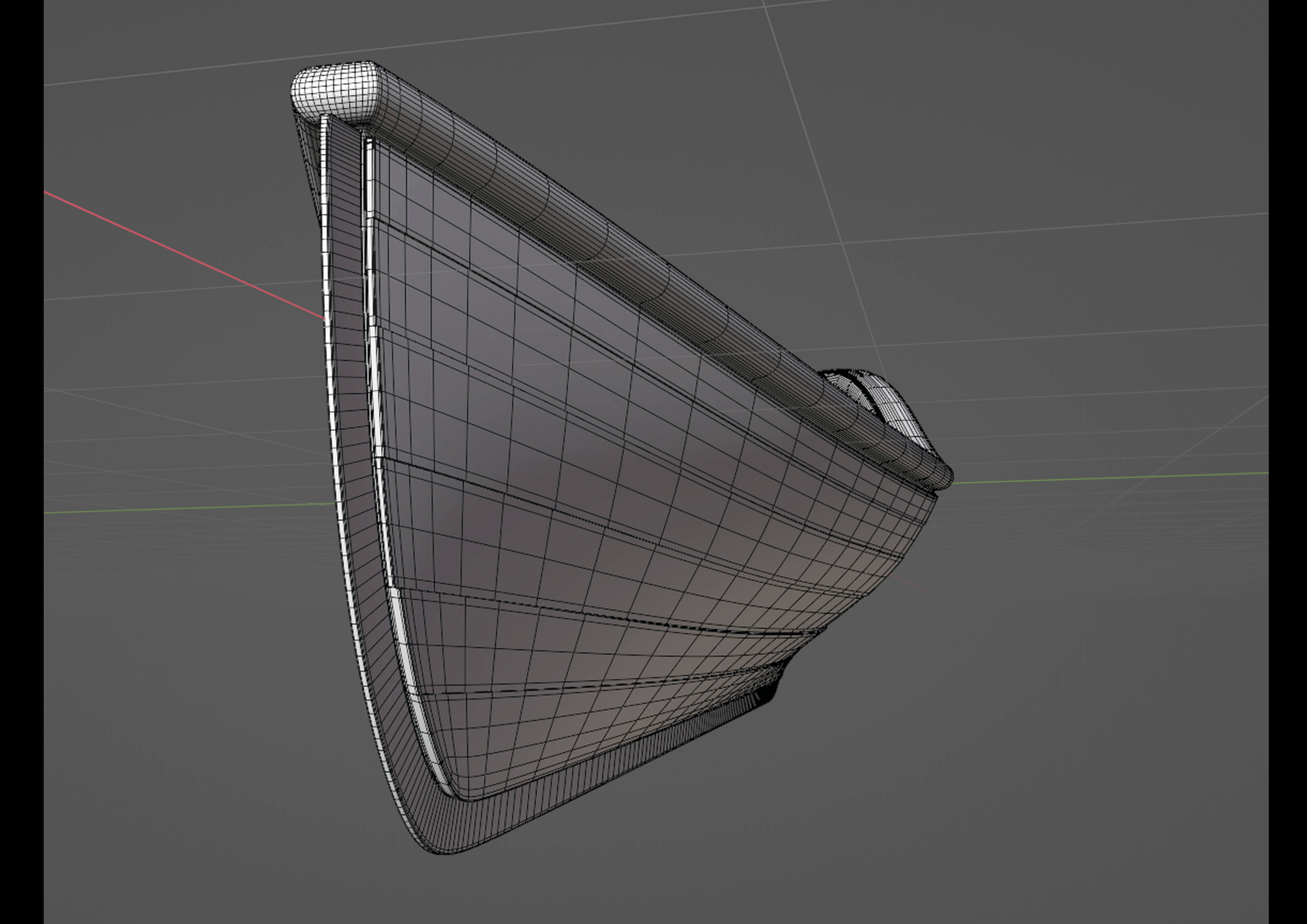 Wooden Boat Mesh Model by BsTen