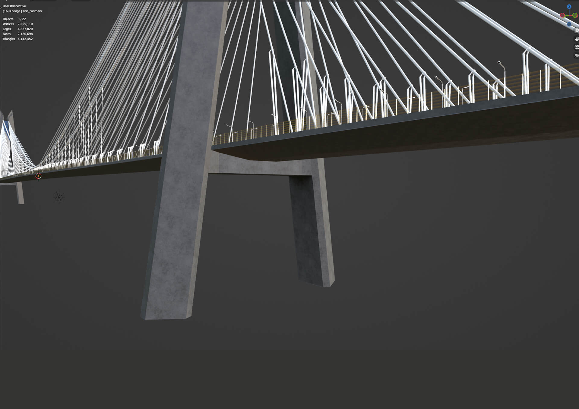 Yavuz Sultan Selim Bridge - 3D Model by BsTen