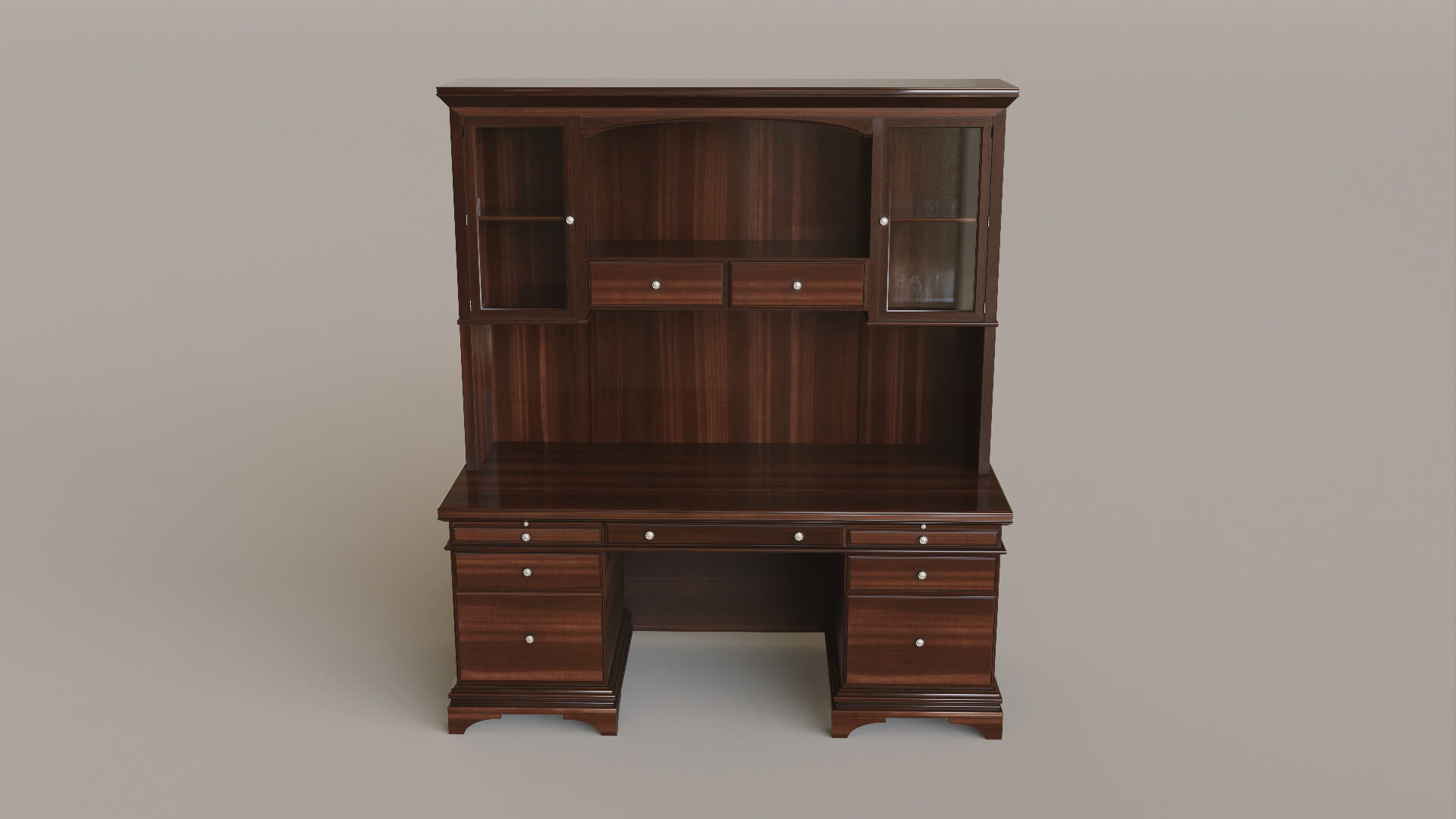 Classic Office Furniture - 3D Model by BSW2142