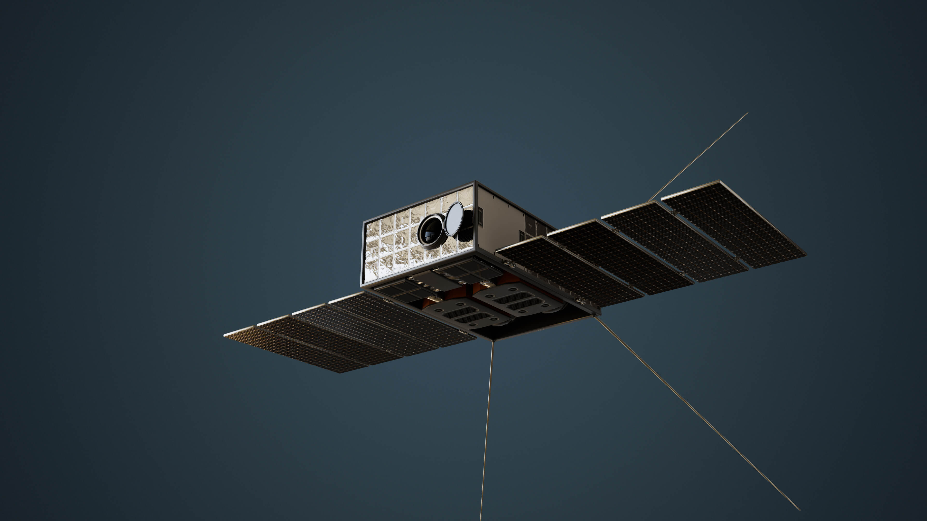 Cube Satellite - 3D Model by BSW2142