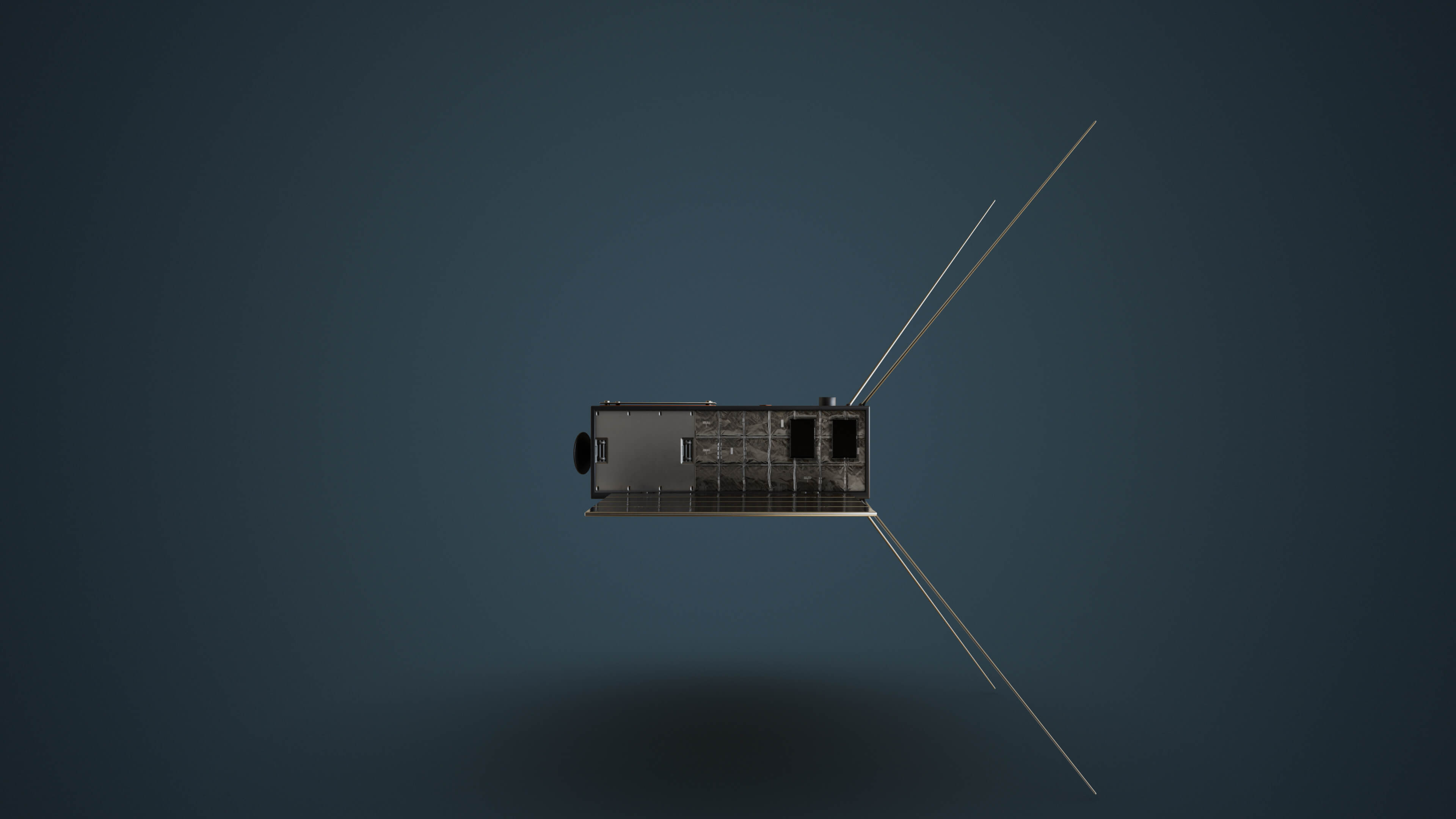 Cube Satellite - 3D Model by BSW2142