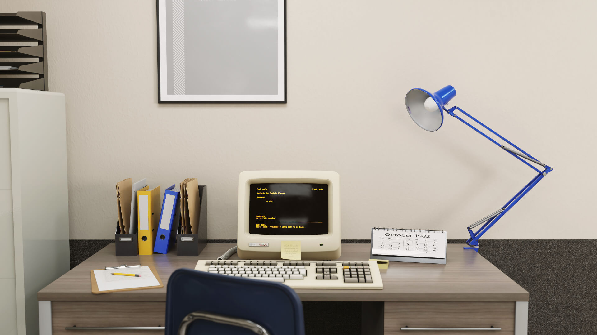 DEC VT220 Computer Terminal by BSW2142 | RenderHub Wallpapers