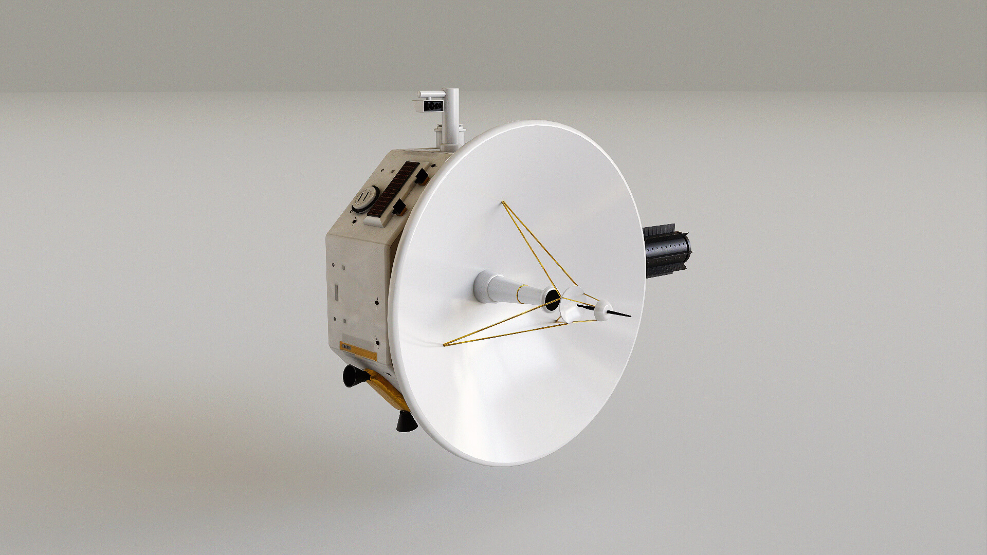 Deep Space Probe - 3D Model by BSW2142