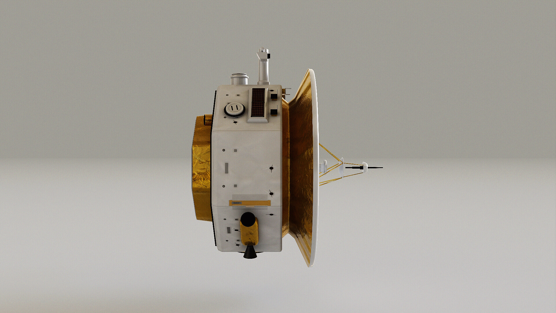 Deep Space Probe - 3D Model by BSW2142