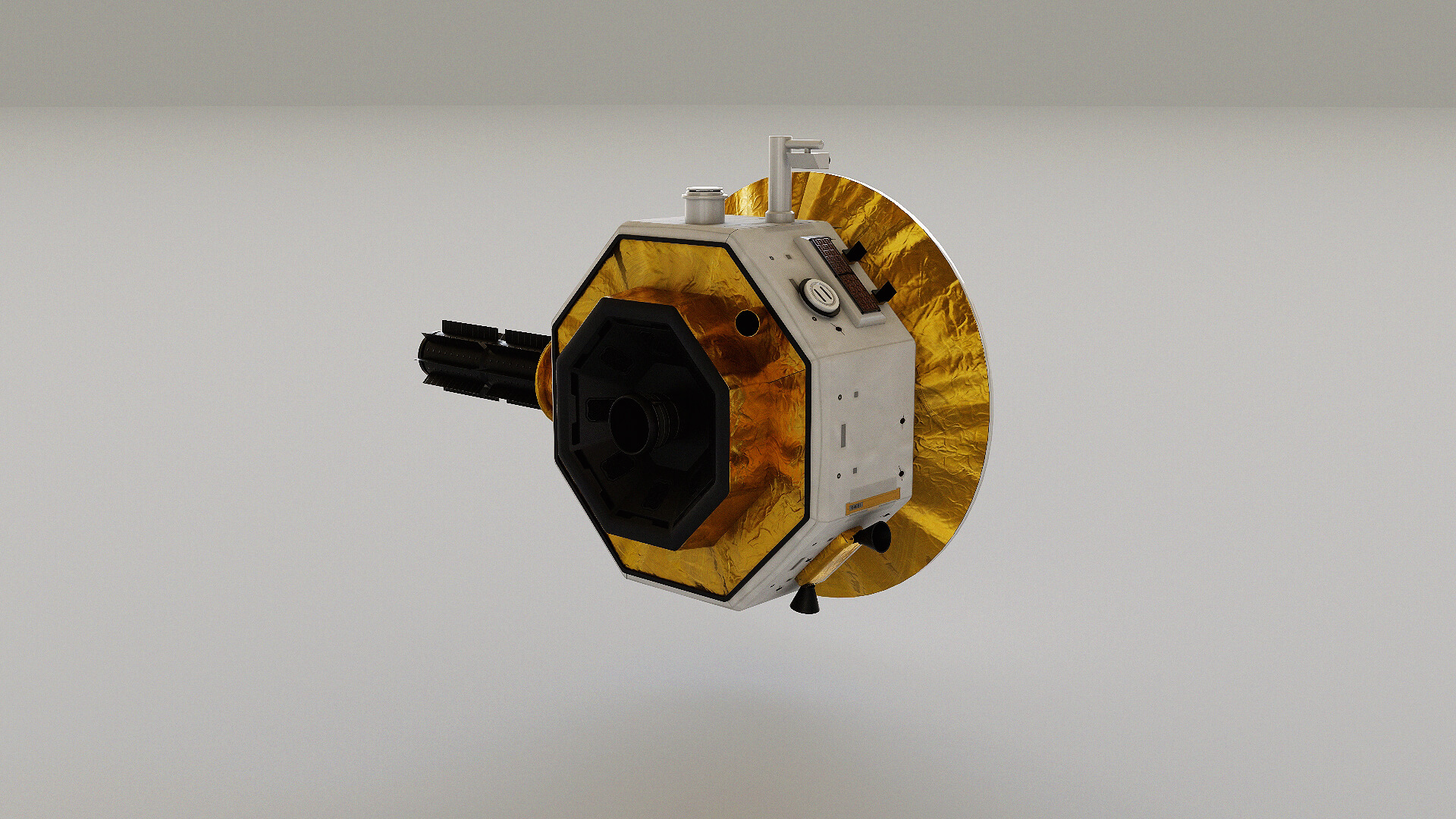 Deep Space Probe - 3D Model by BSW2142