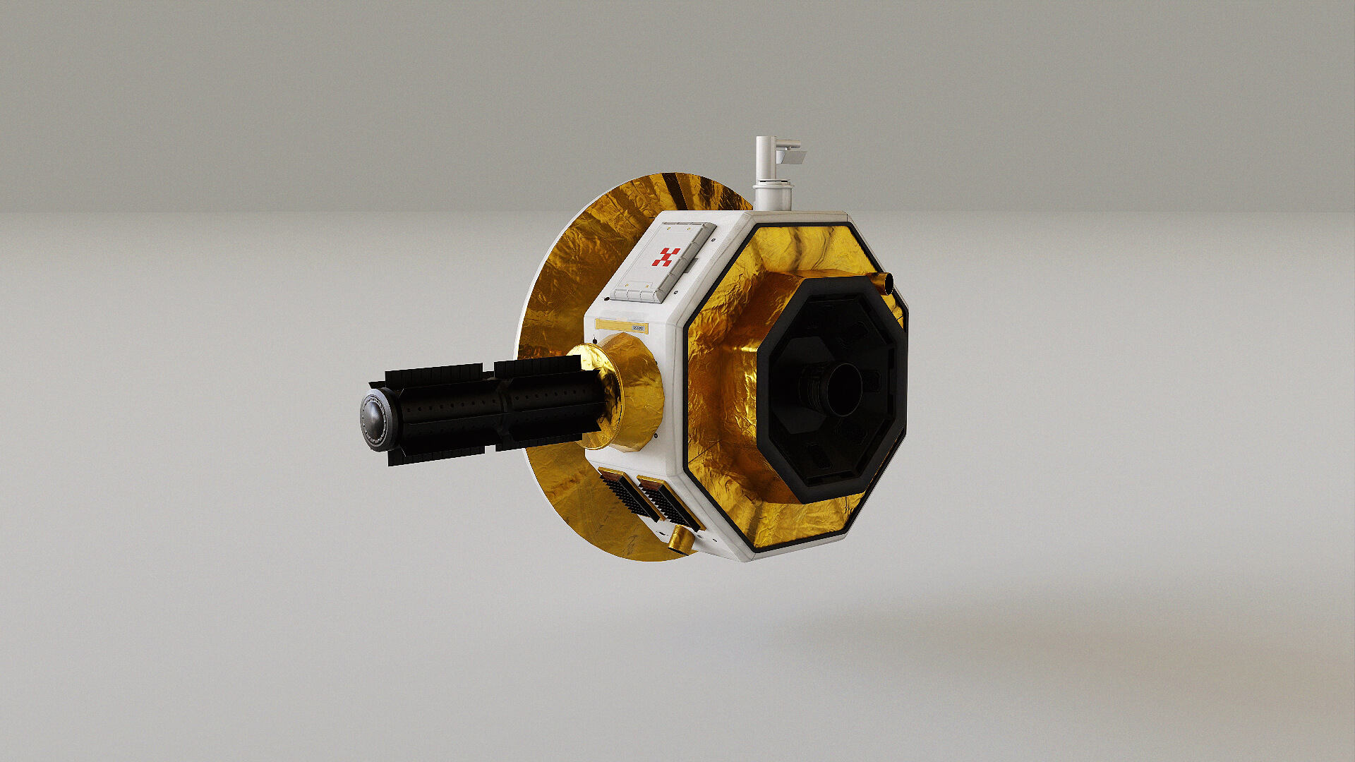 Deep Space Probe - 3D Model by BSW2142