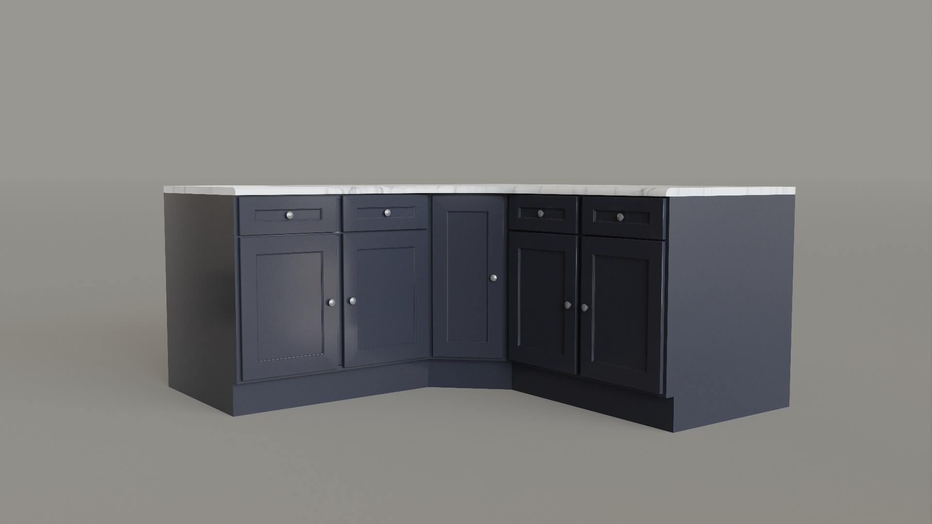 Kitchen Countertop Set - 3D Model by BSW2142