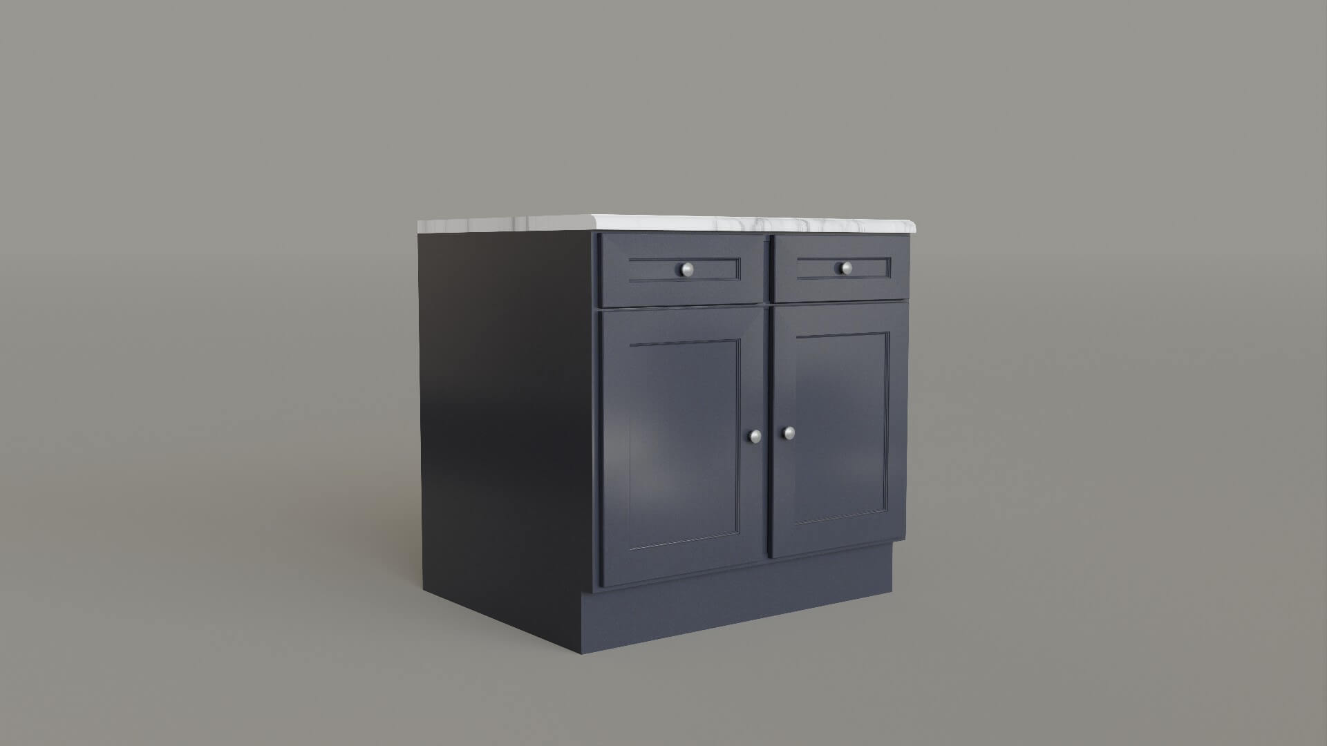 Kitchen Countertop Set - 3D Model by BSW2142