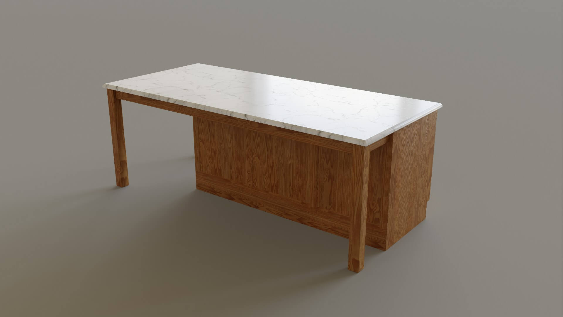 Kitchen Countertop Set - 3D Model by BSW2142