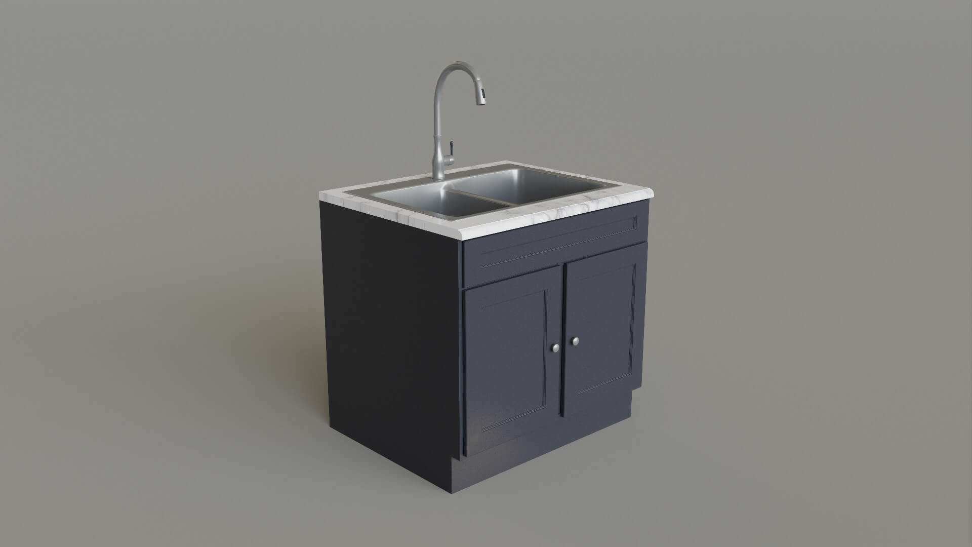 Kitchen Countertop Set - 3D Model by BSW2142