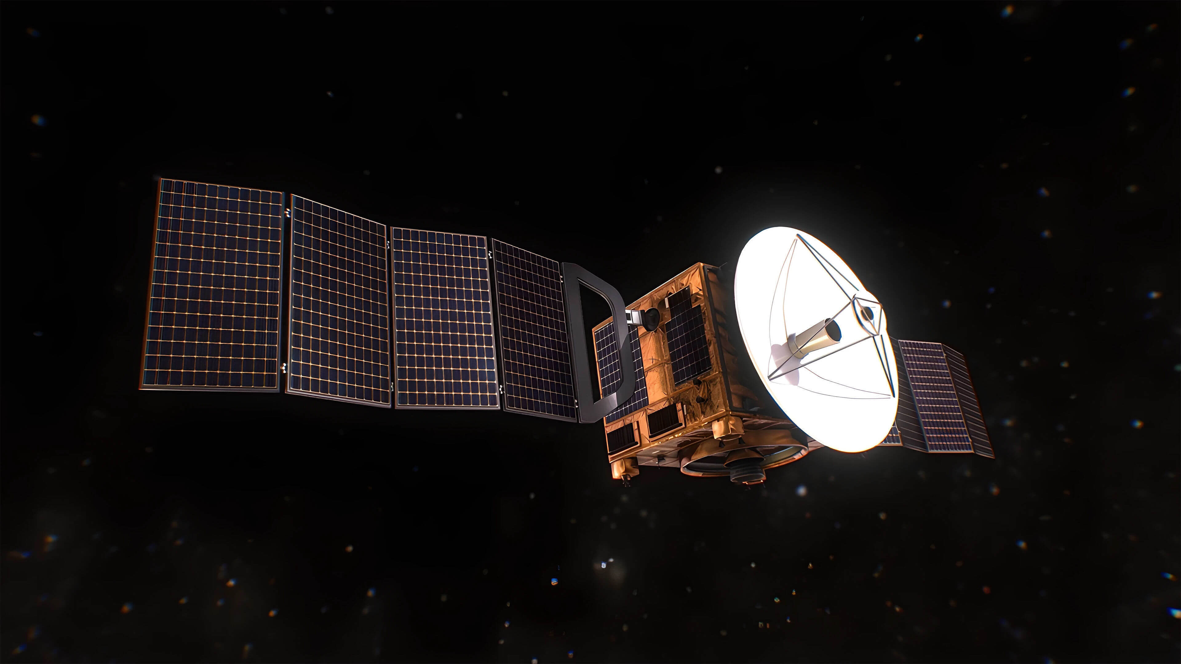 Orbital Space Satellite - 3D Model by BSW2142