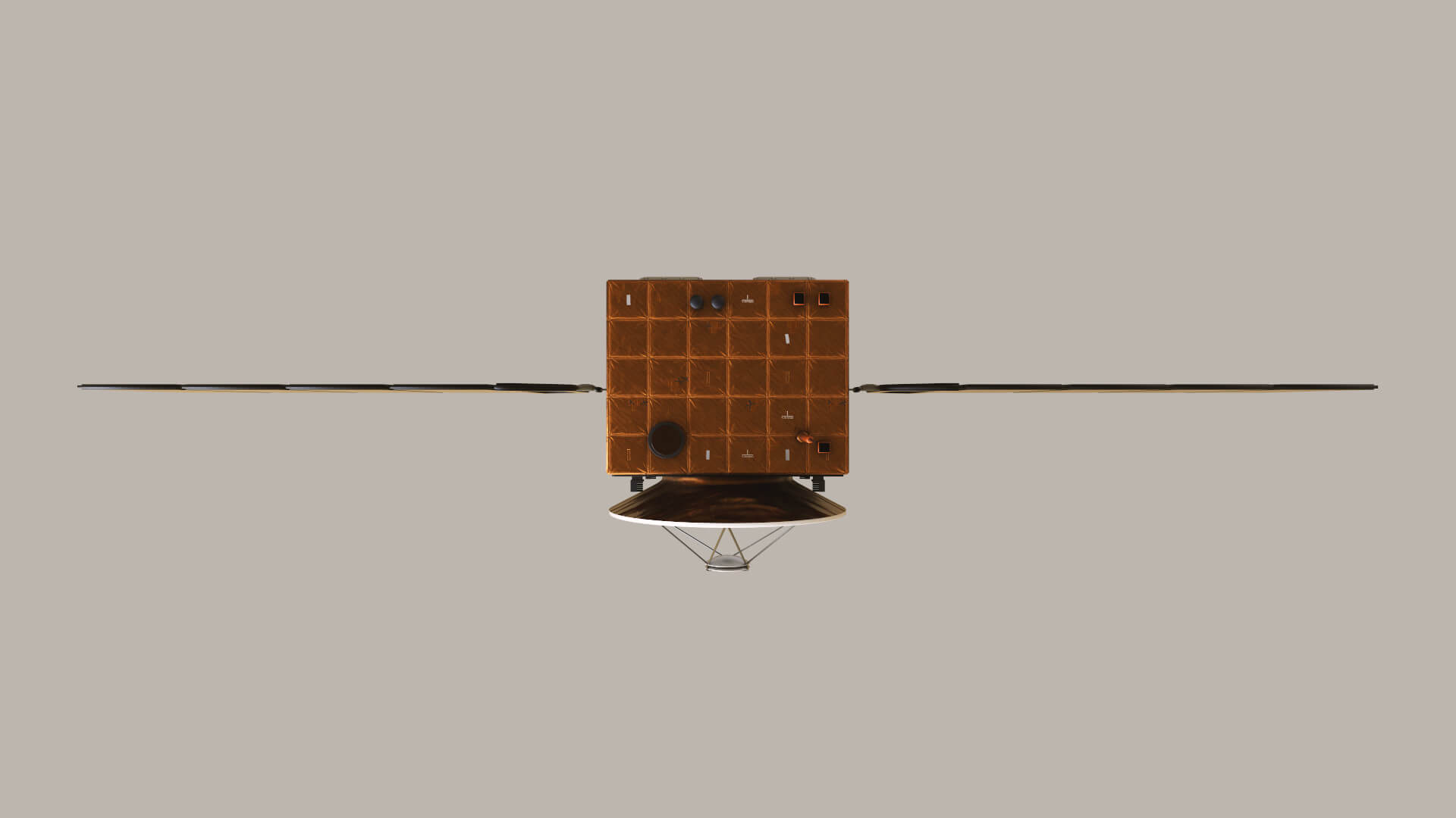 Orbital Space Satellite - 3D Model by BSW2142