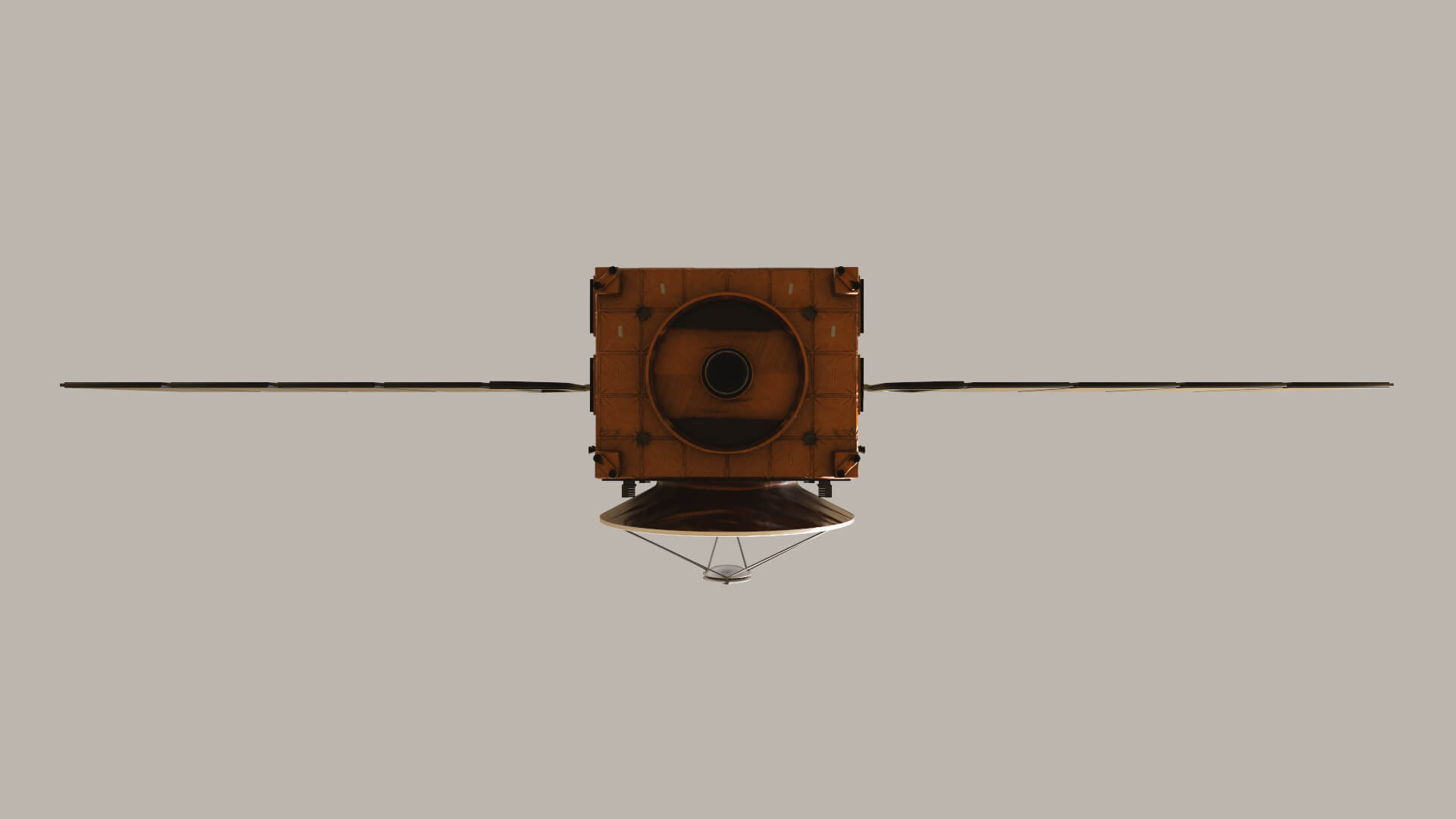 Orbital Space Satellite - 3D Model by BSW2142