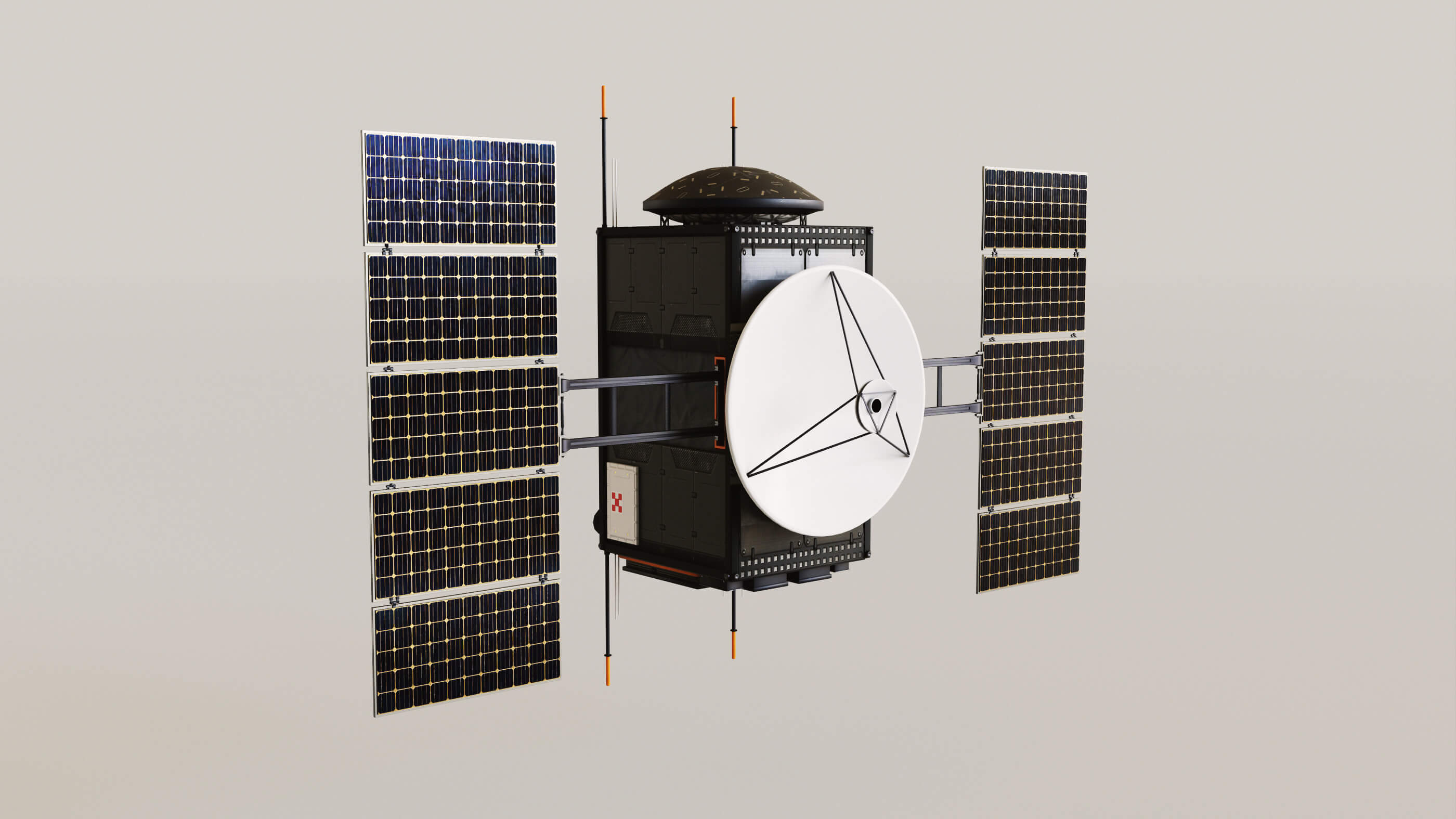 Science Probe Satellite - 3D Model by BSW2142