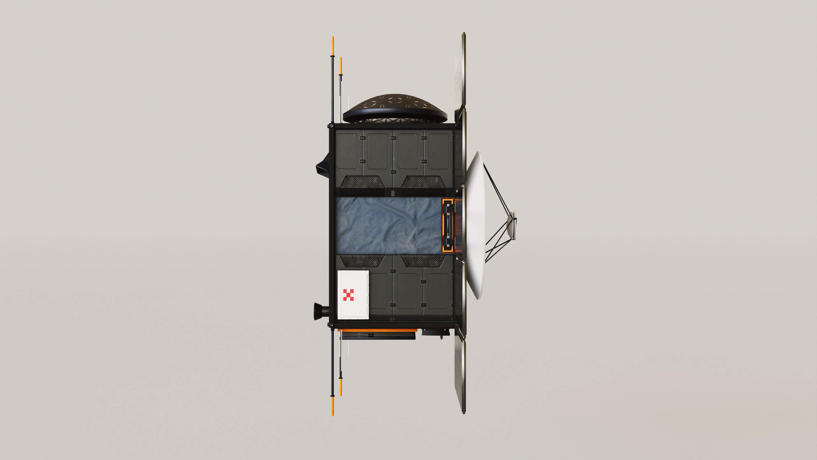 Science Probe Satellite - 3D Model by BSW2142