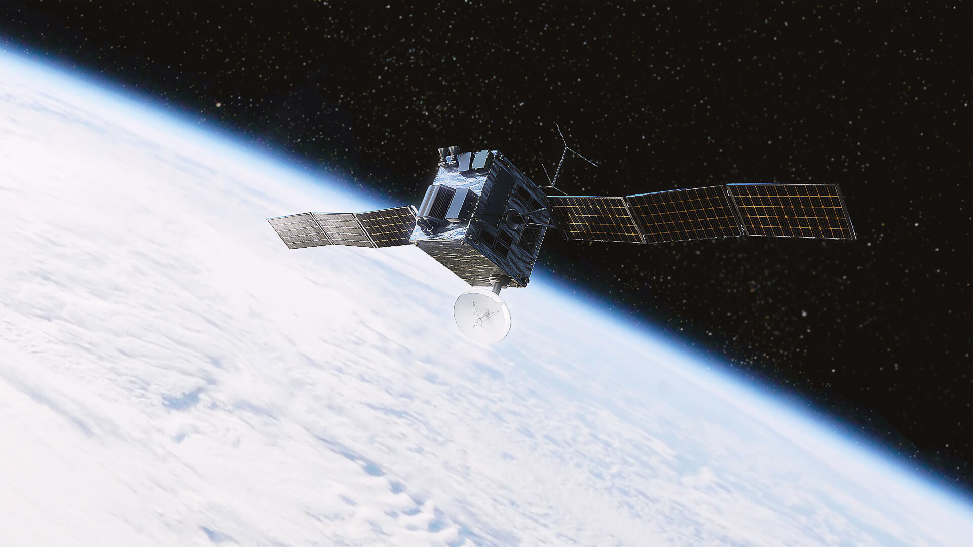 Surveillance Satellite by BSW2142 | RenderHub Wallpapers