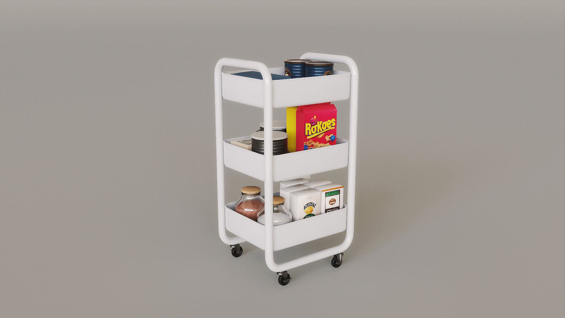 Utility Cart - 3D Model by BSW2142