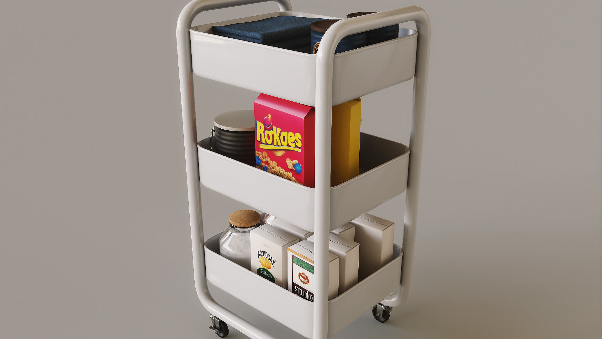 Utility Cart - 3D Model by BSW2142