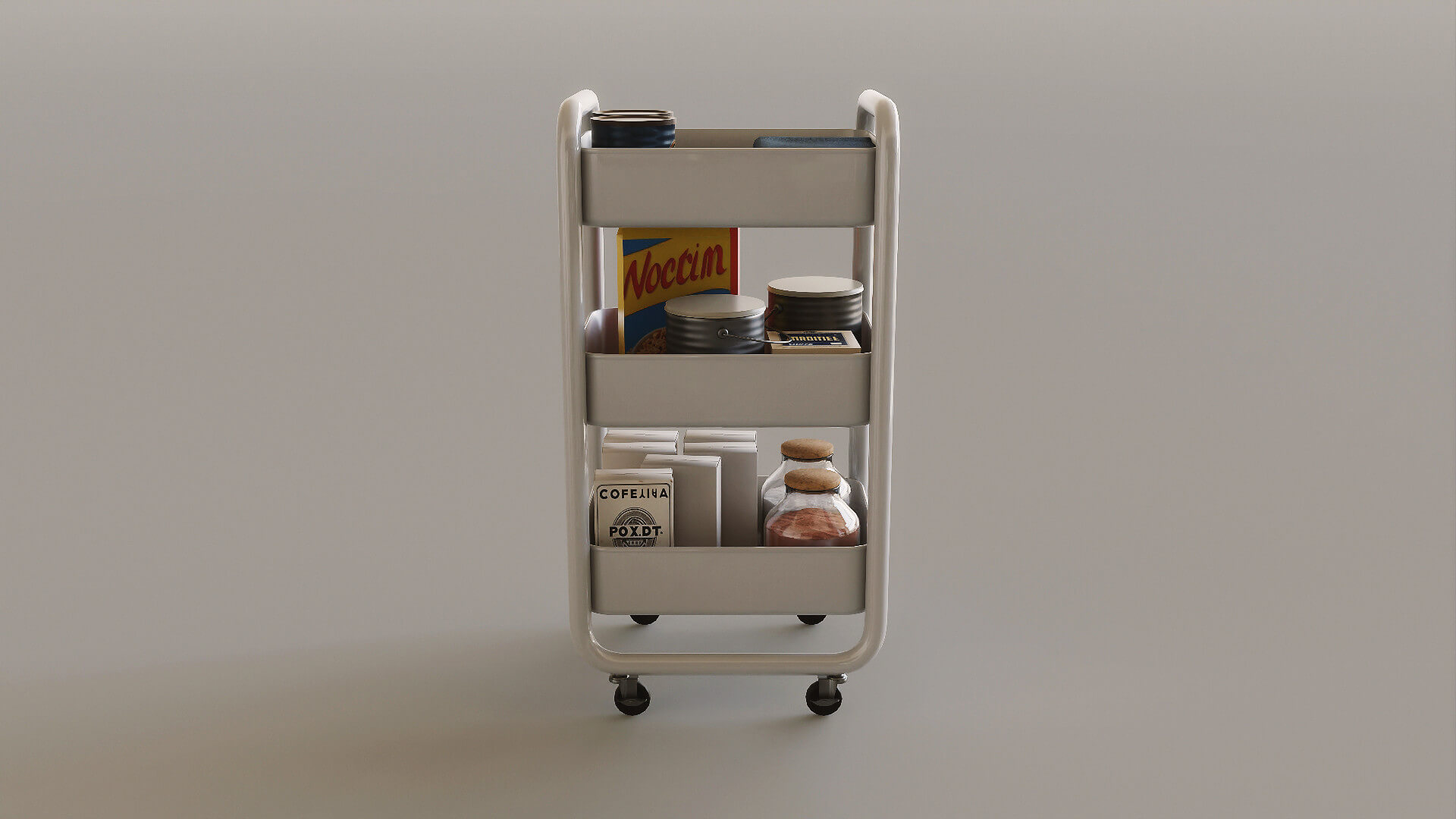 Utility Cart - 3D Model by BSW2142