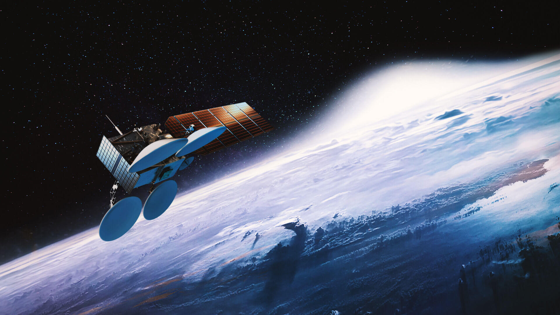 Weather Satellite by BSW2142 | RenderHub Wallpapers
