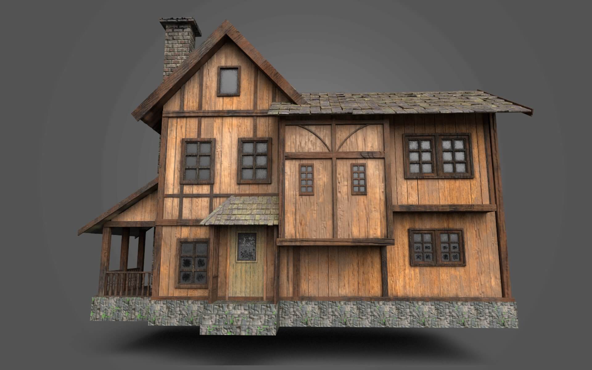Old Wood House Models Direct From Japan. Wooden Japanese Old House