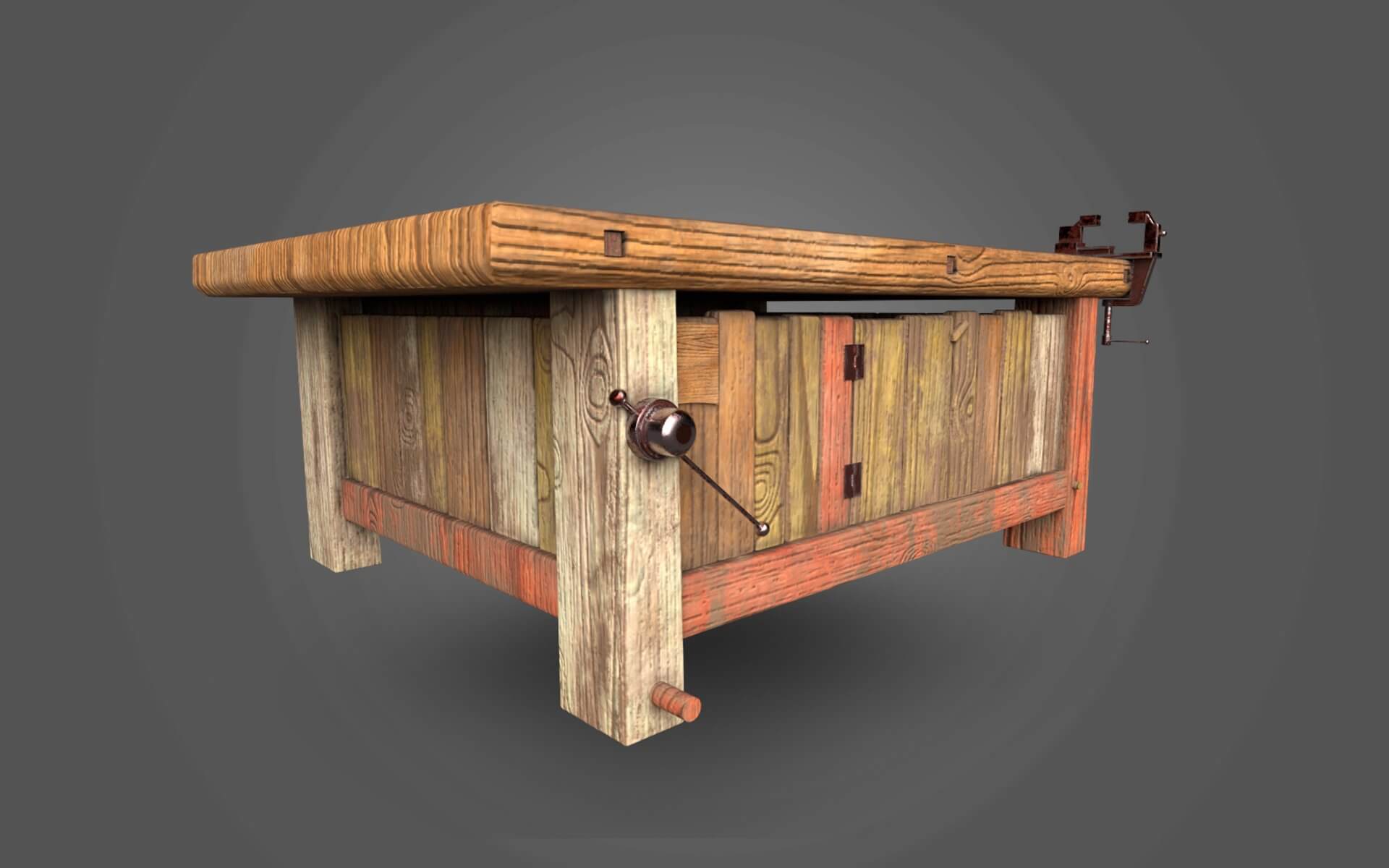 Workbench - 3D Model by BTVisuals