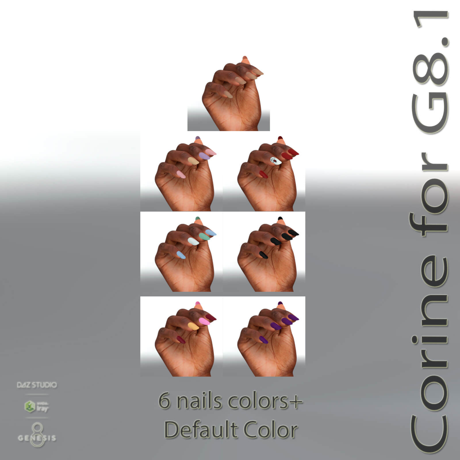 Corine for G8.1F - Daz Content by bu_es