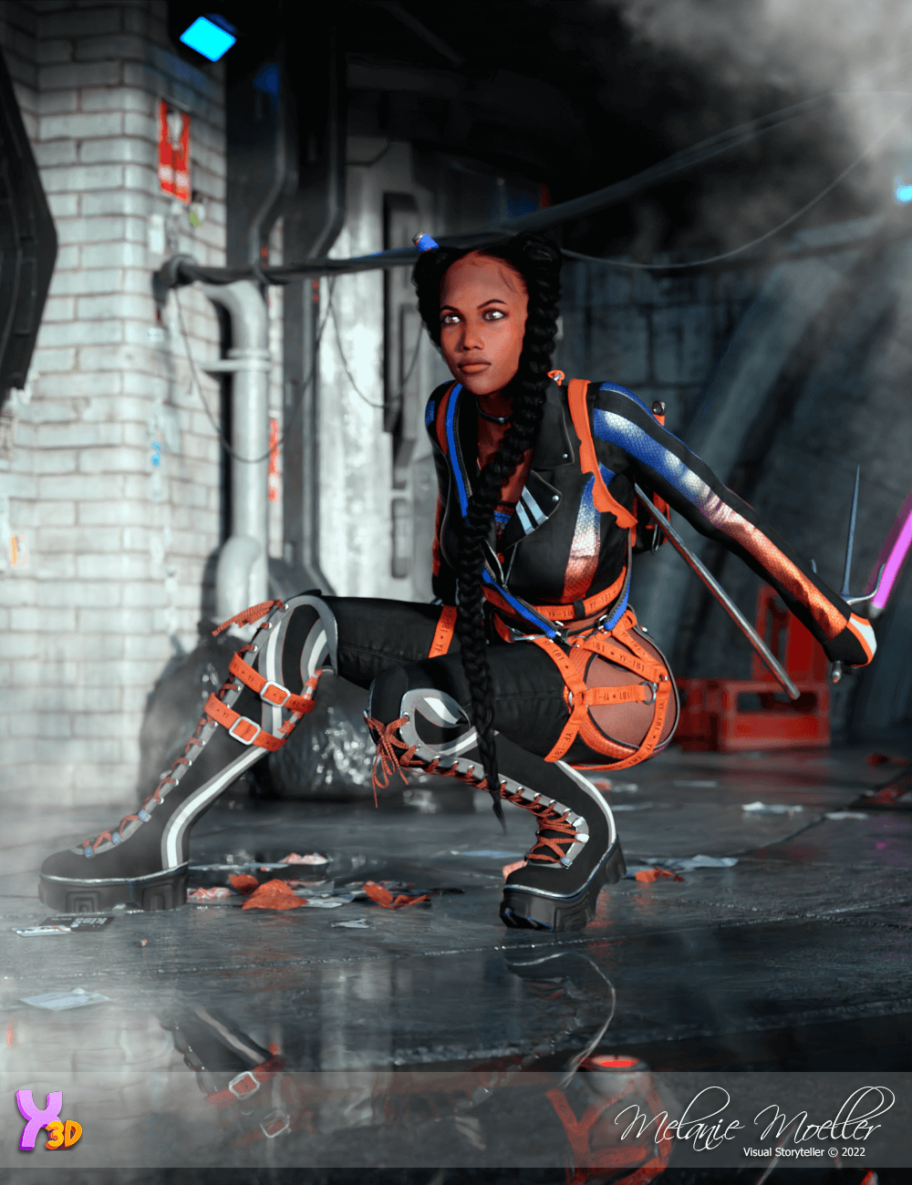 Corine for G8.1F - Daz Content by bu_es