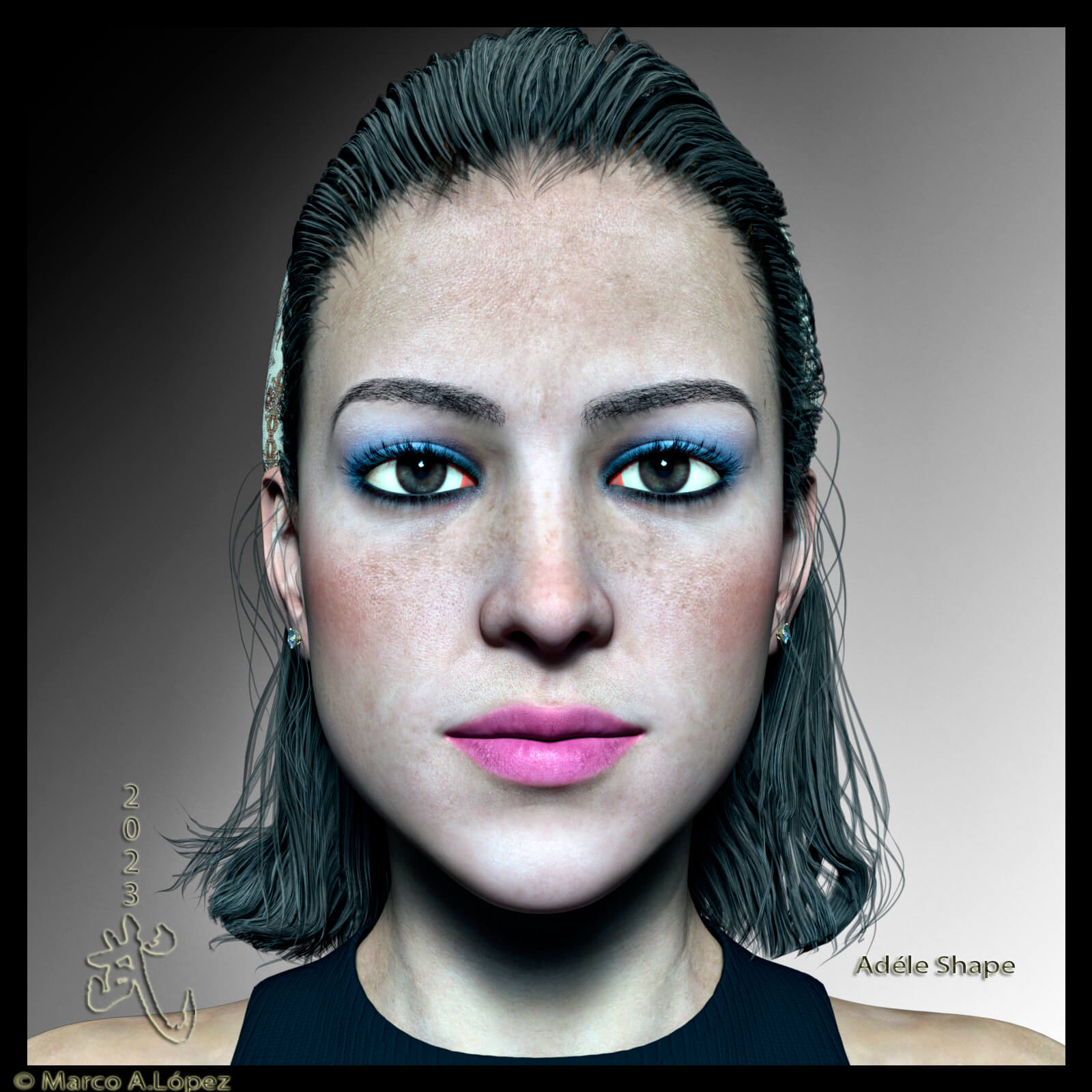 Female Faces of The European Mediterranean for G8F - Daz Content by bu_es
