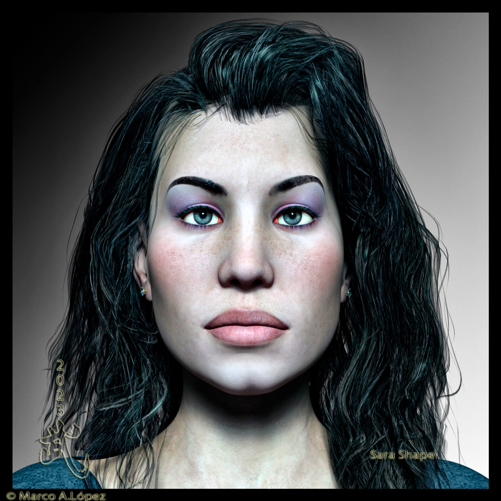 Female Faces of The European Mediterranean for G8F - Daz Content by bu_es