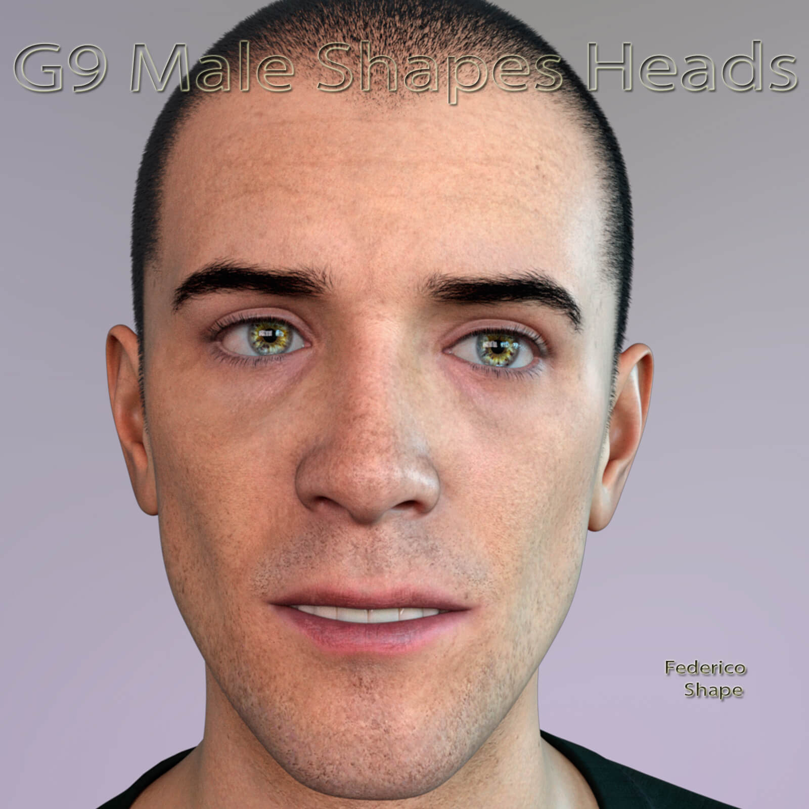 G9 Male Shapes Heads - Daz Content by bu_es