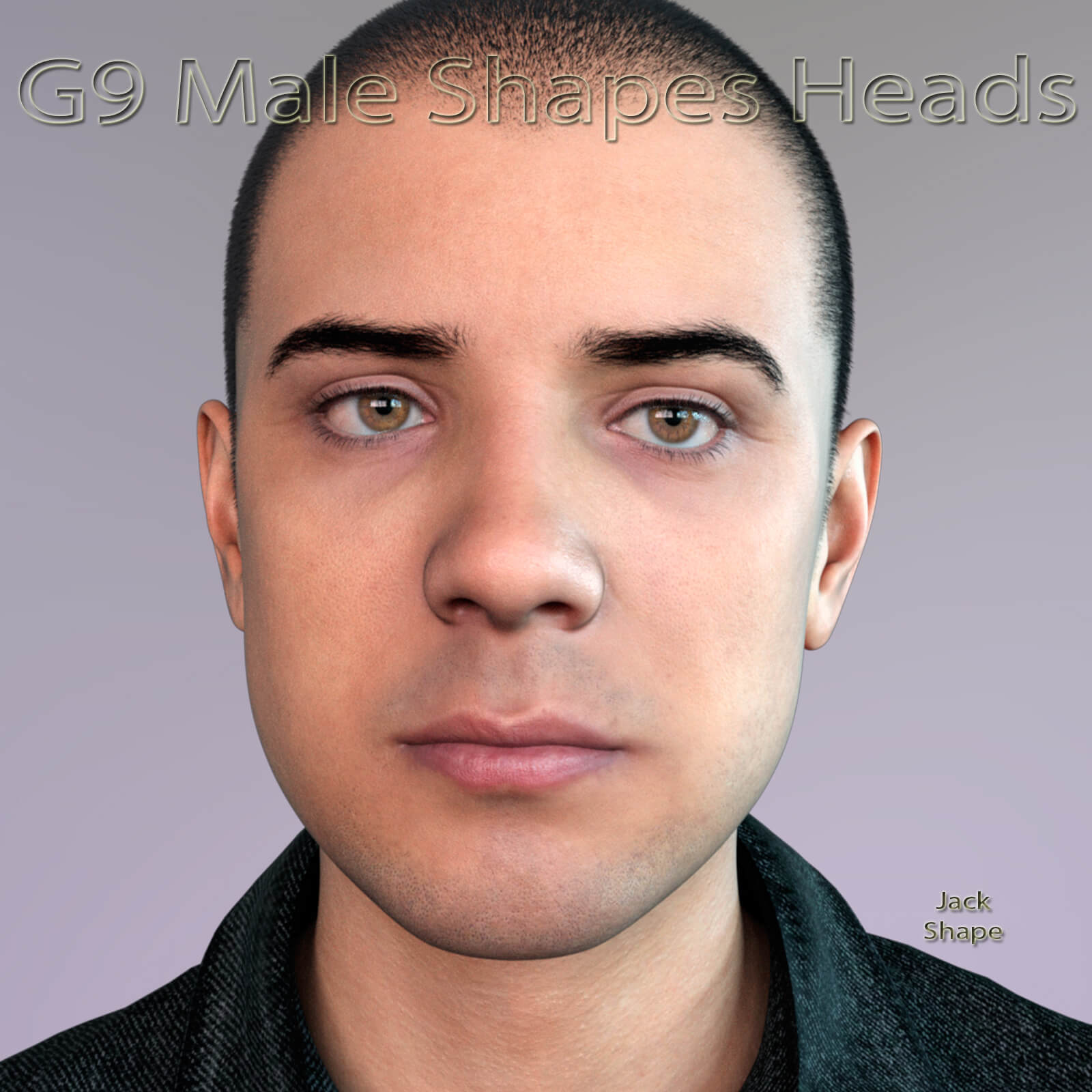 G9 Male Shapes Heads - Daz Content by bu_es