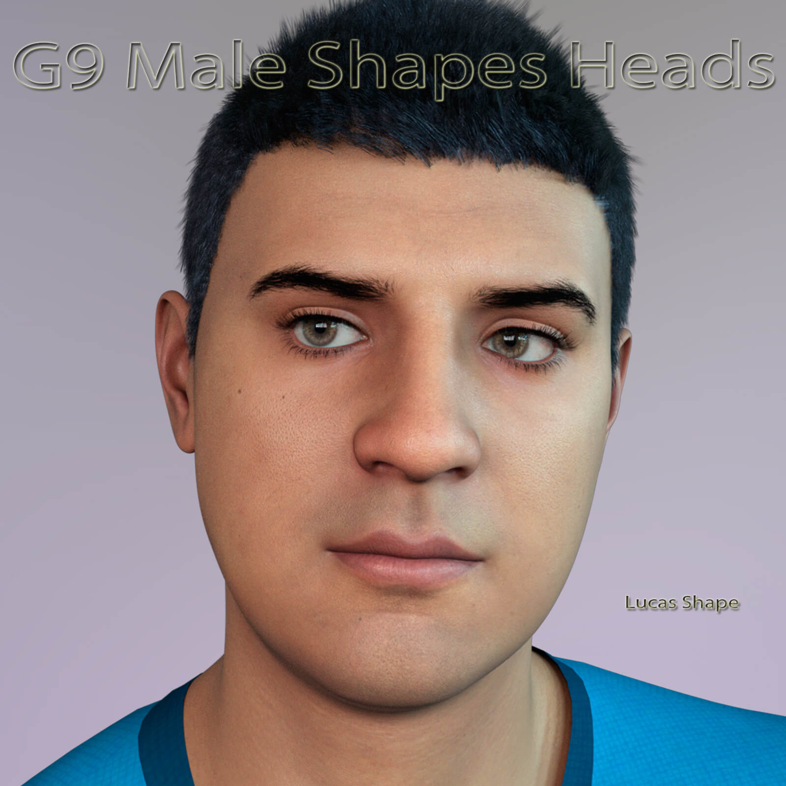 G9 Male Shapes Heads by bu_es - Daz Content by bu_es