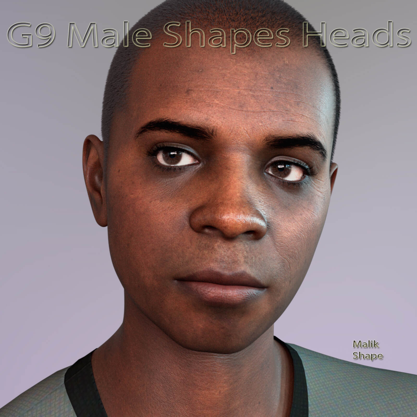 G9 Male Shapes Heads by bu_es - Daz Content by bu_es
