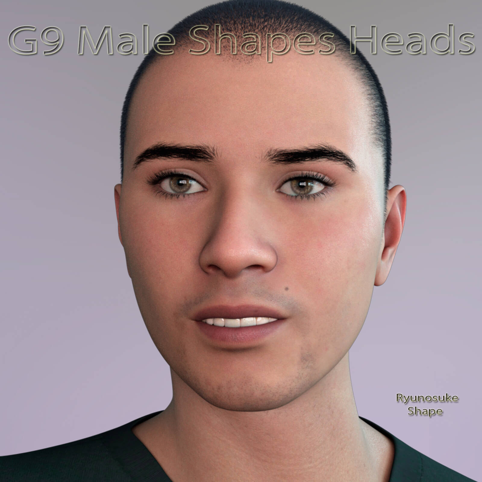 G9 Male Shapes Heads - Daz Content by bu_es