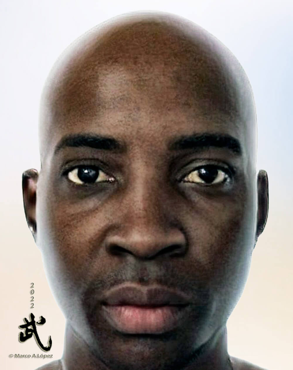 Black men Adu 3D Render, Digital Art by bu_es