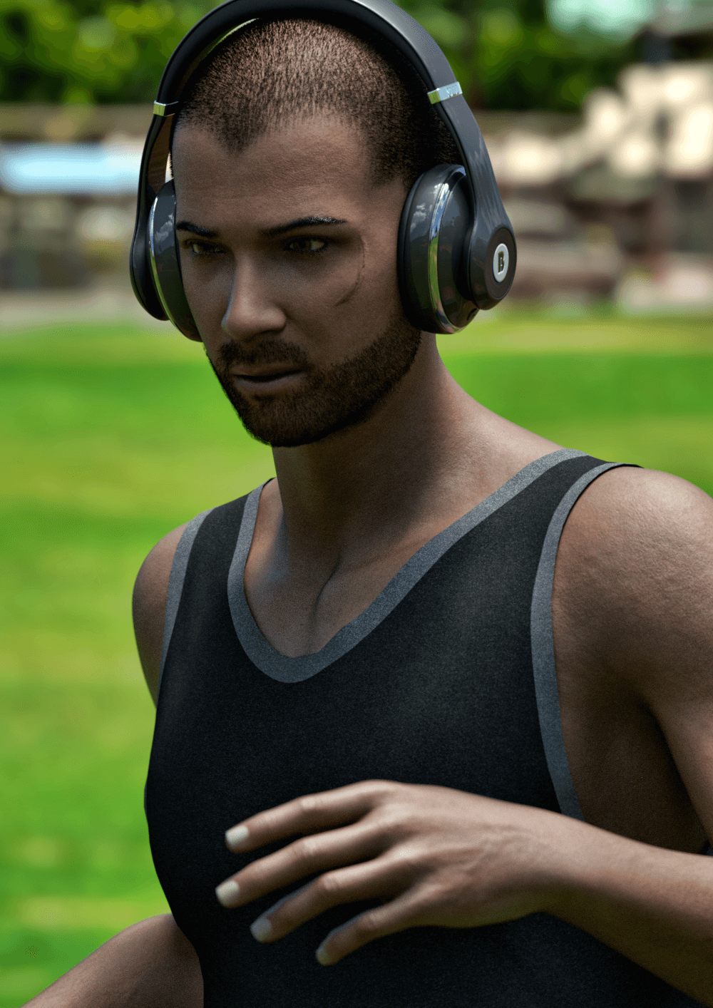 Carlos and Isa (Isabel) G9 3D Render, Digital Art by bu_es