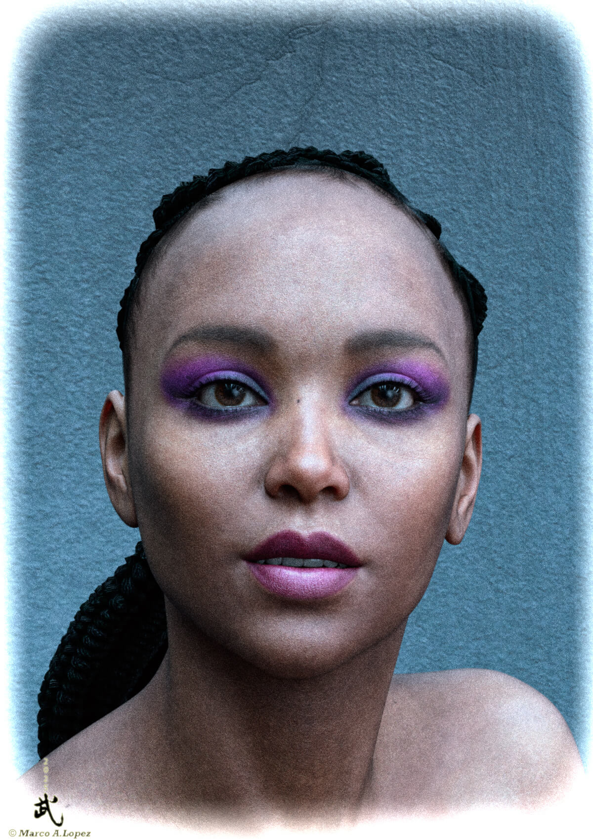 Judy Studio Portrait 3D Render, Digital Art by bu_es