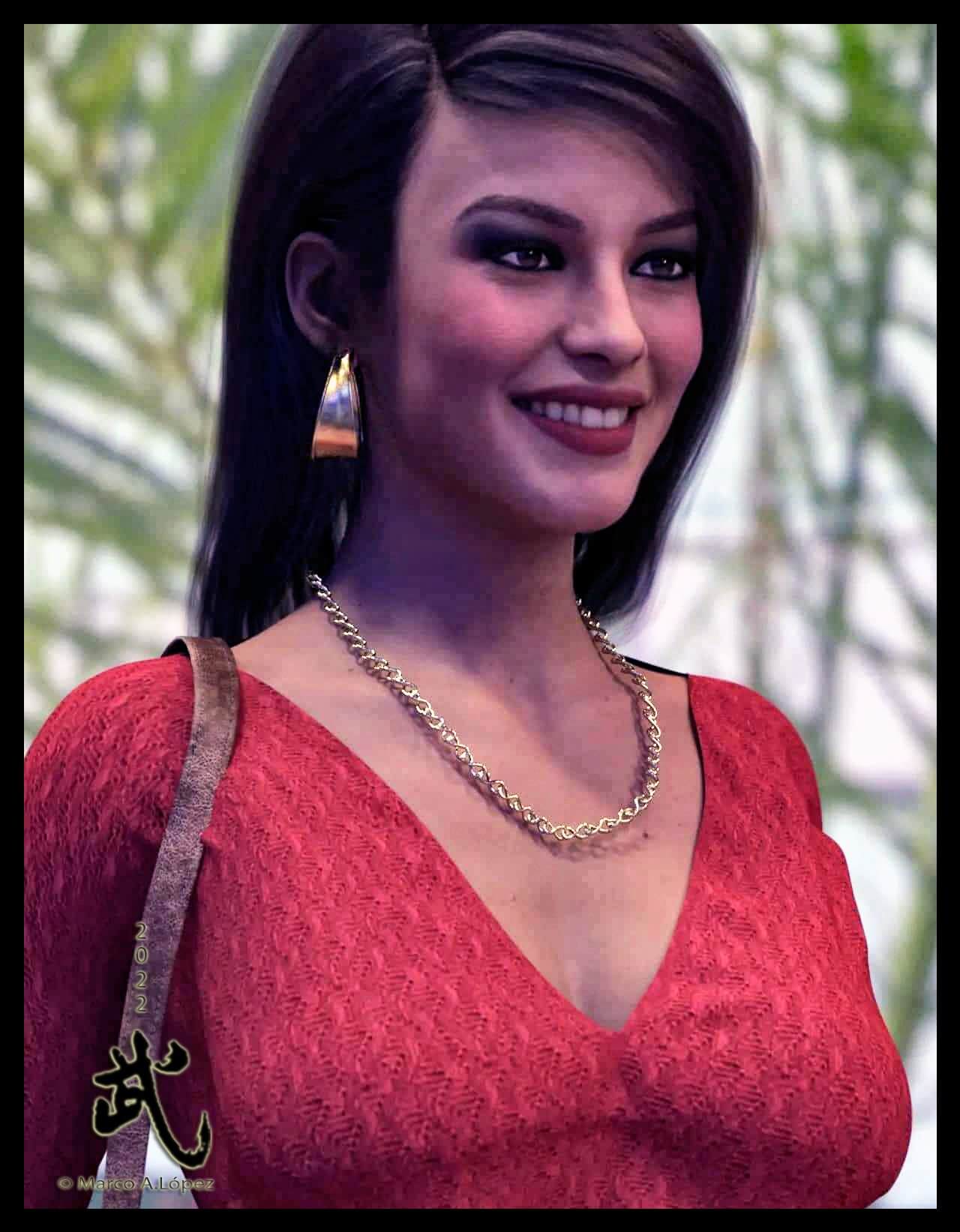 Linnea portait HDR Indoor 3D Render, Digital Art by bu_es