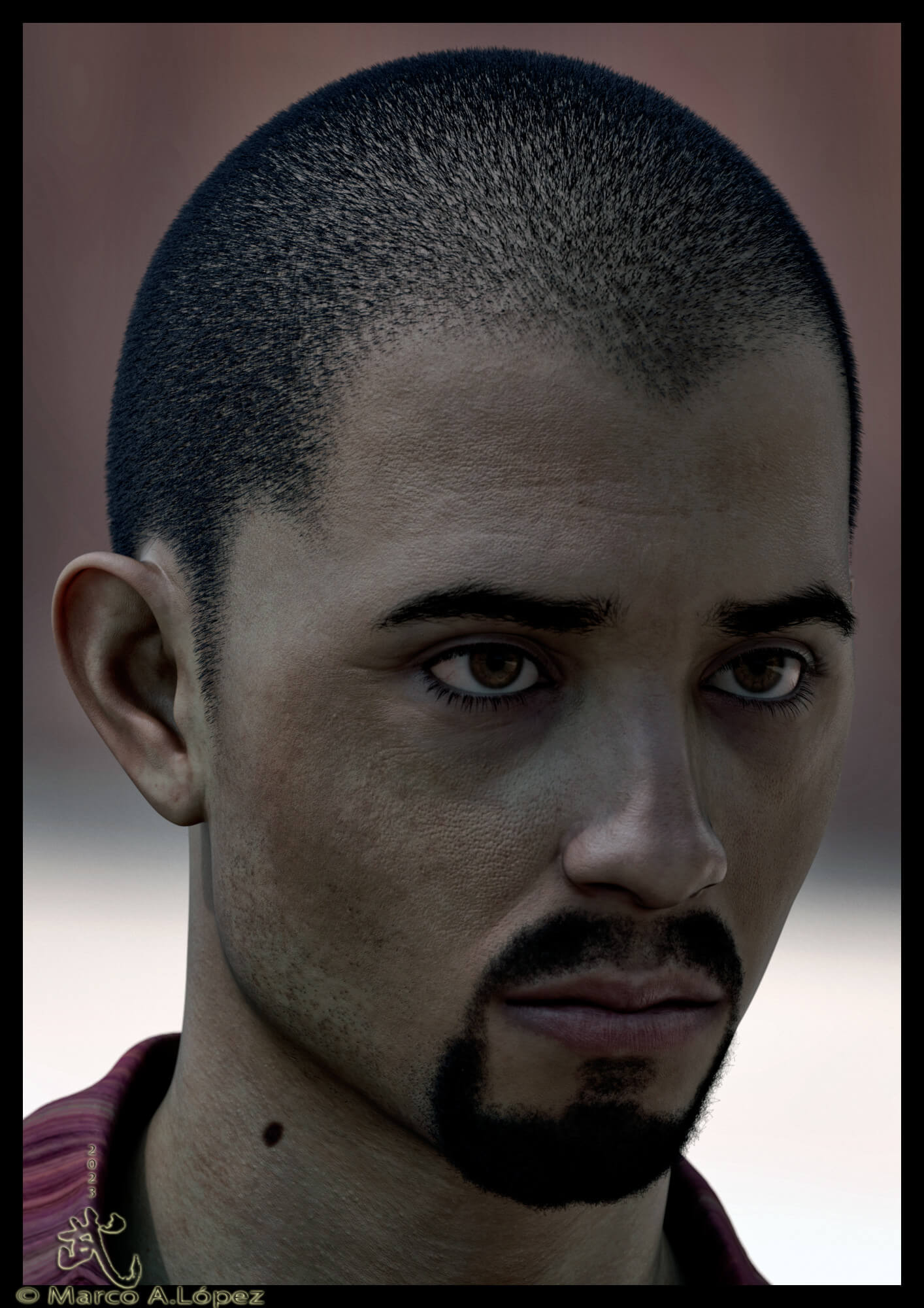 Mateo for G9 male portriat 3D Render, Digital Art by bu_es