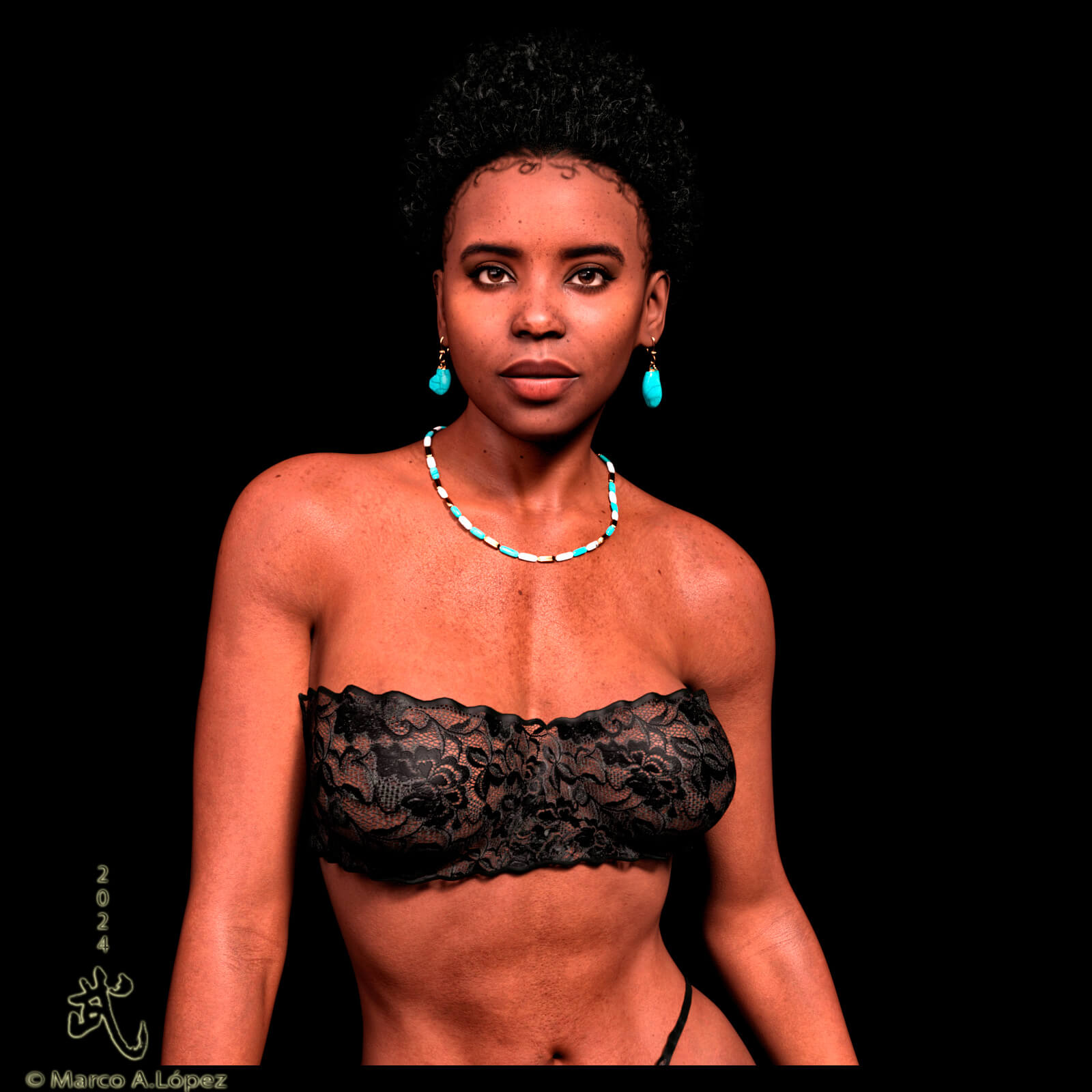 Mayra Studio 3D Render, Digital Art by bu_es