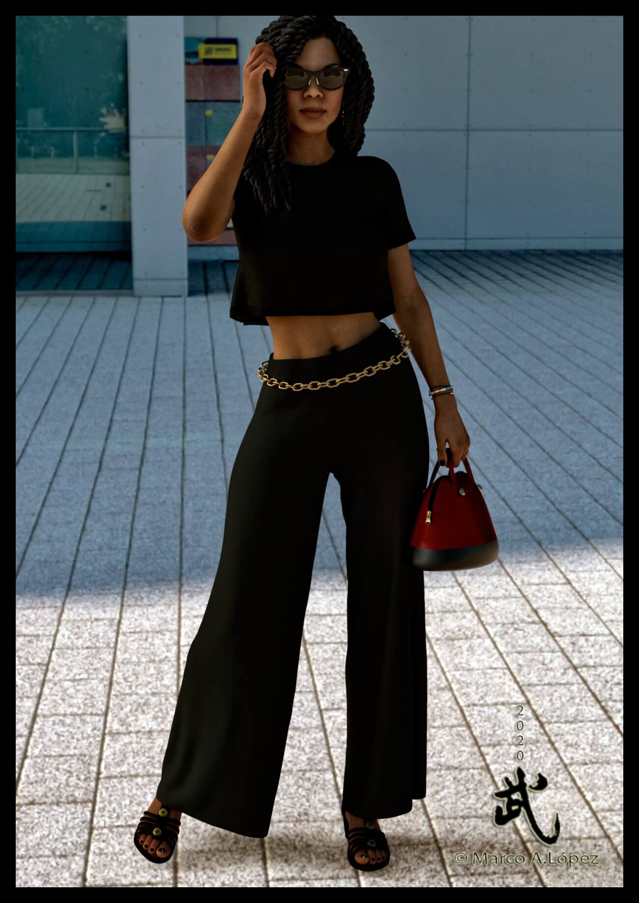 Yohanny outdoor 3D Render | RenderHub Gallery