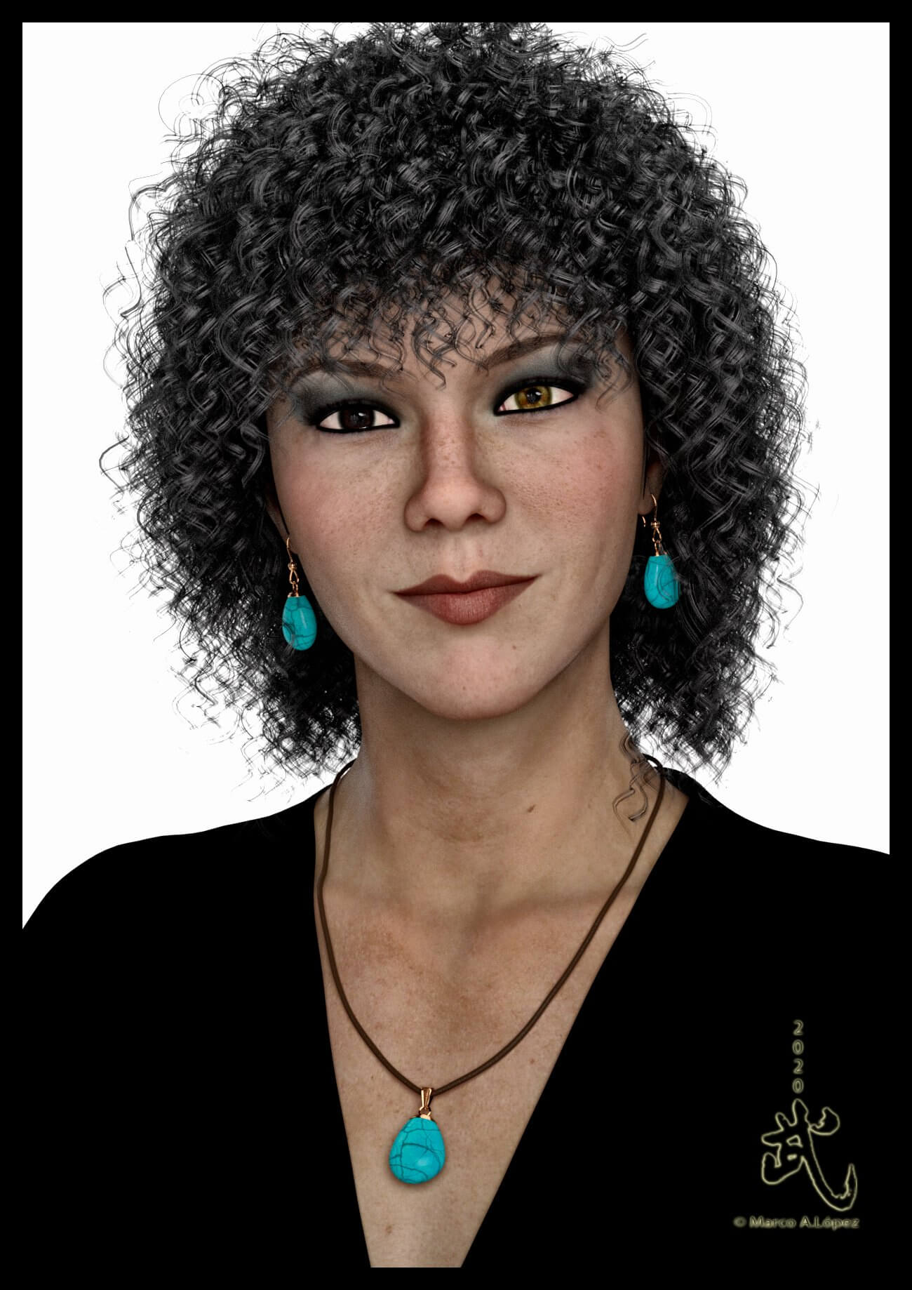 Maria Jose For G8F - Free Daz Content by bu_es