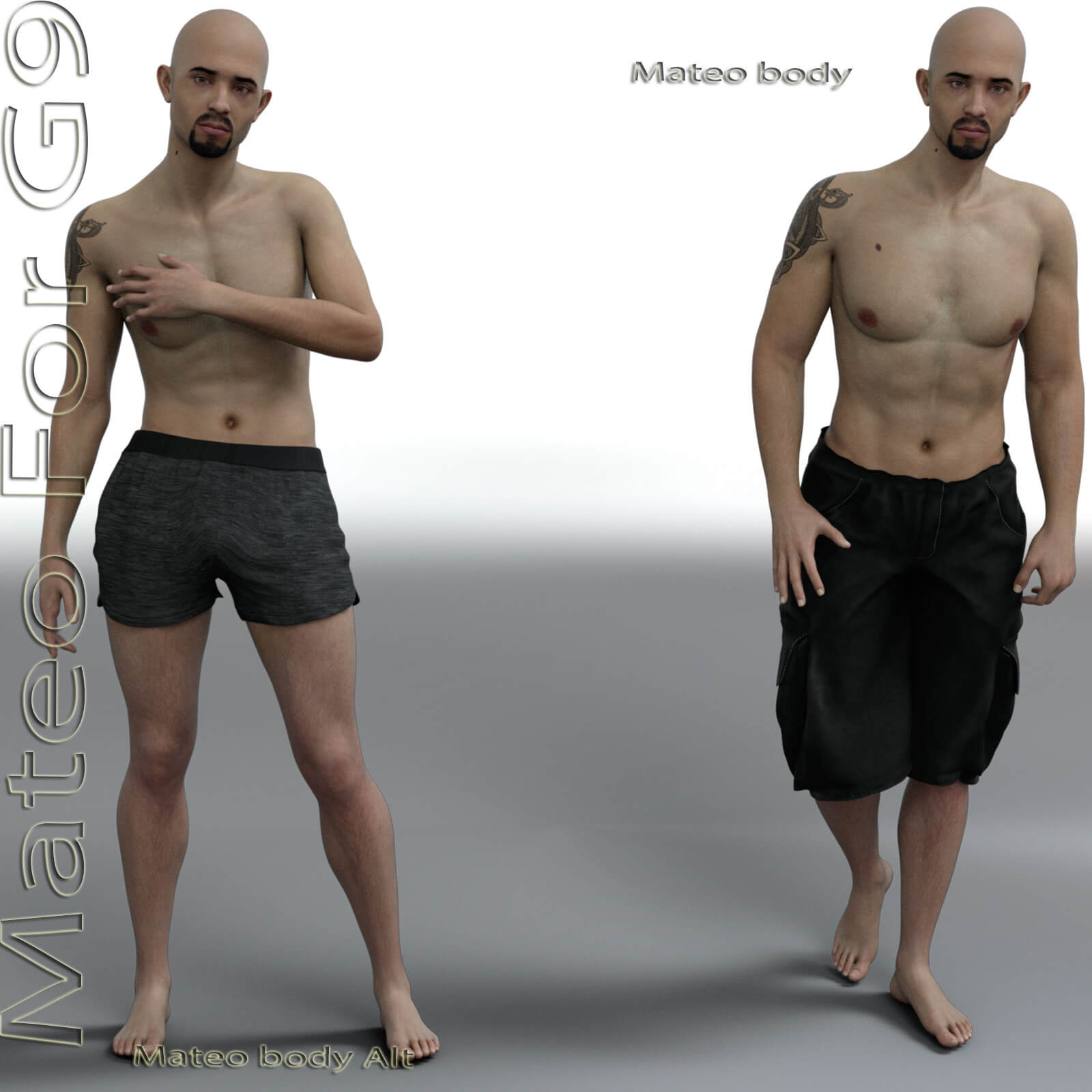 Mateo for G9 Male by Bu ES - Daz Content by bu_es