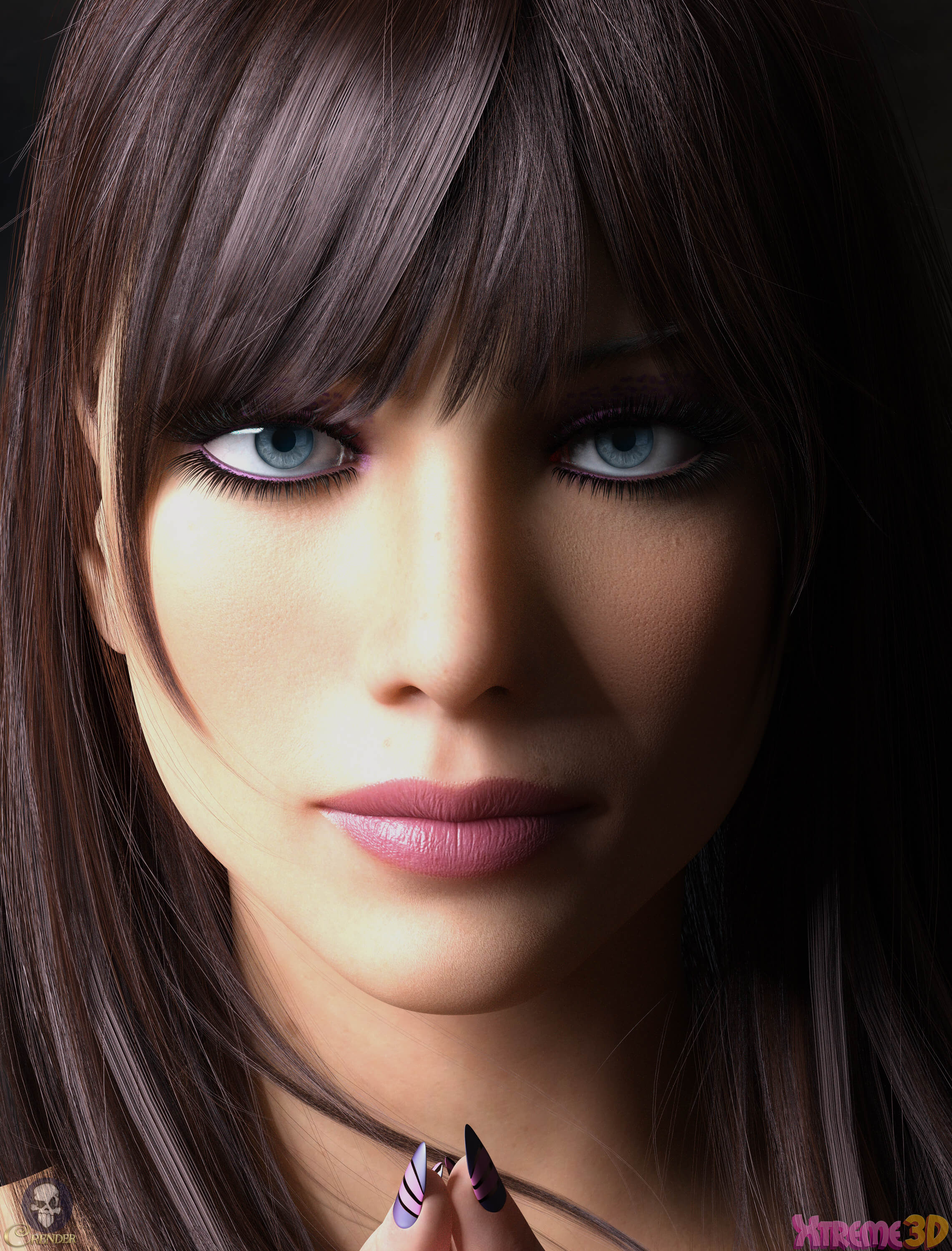 New Shapes Head G8 Female - Daz Content by bu_es